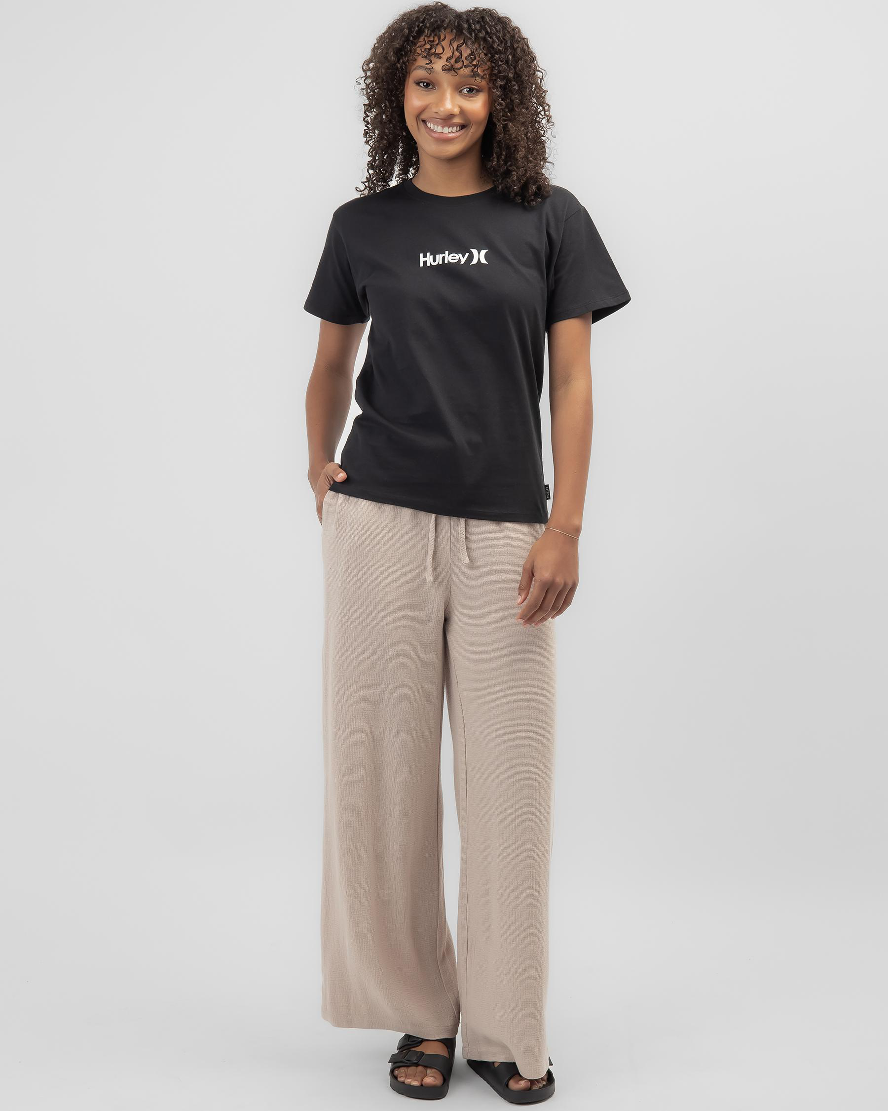 Shop Hurley One & Only T-Shirt In Black - Fast Shipping & Easy Returns ...