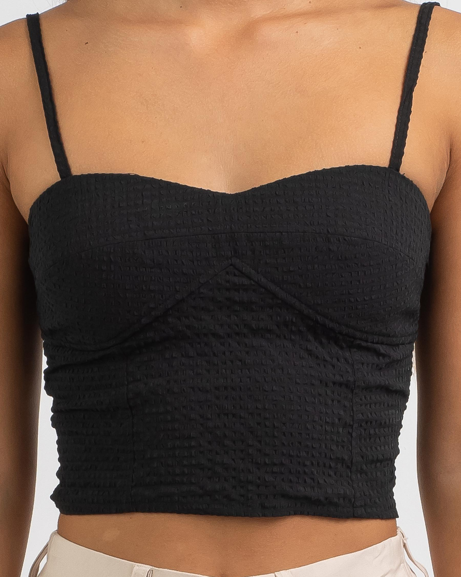 Shop Mooloola Chosen Top In Black - Fast Shipping & Easy Returns - City ...