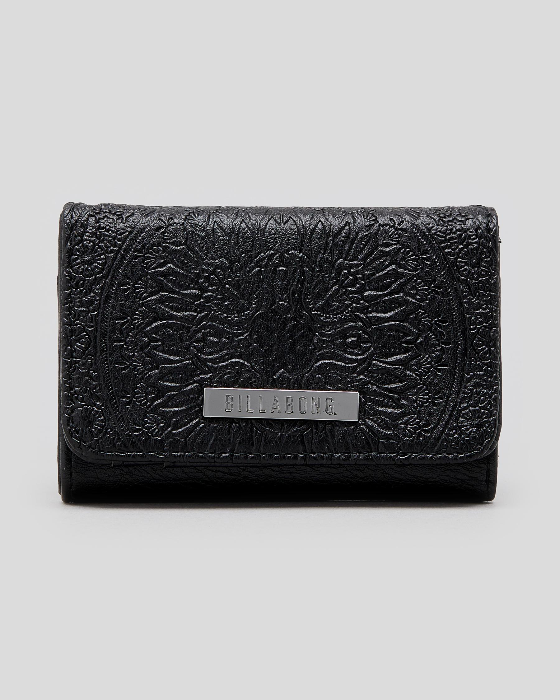 Shop Billabong New Dawn Wallet In Black - Fast Shipping & Easy Returns ...