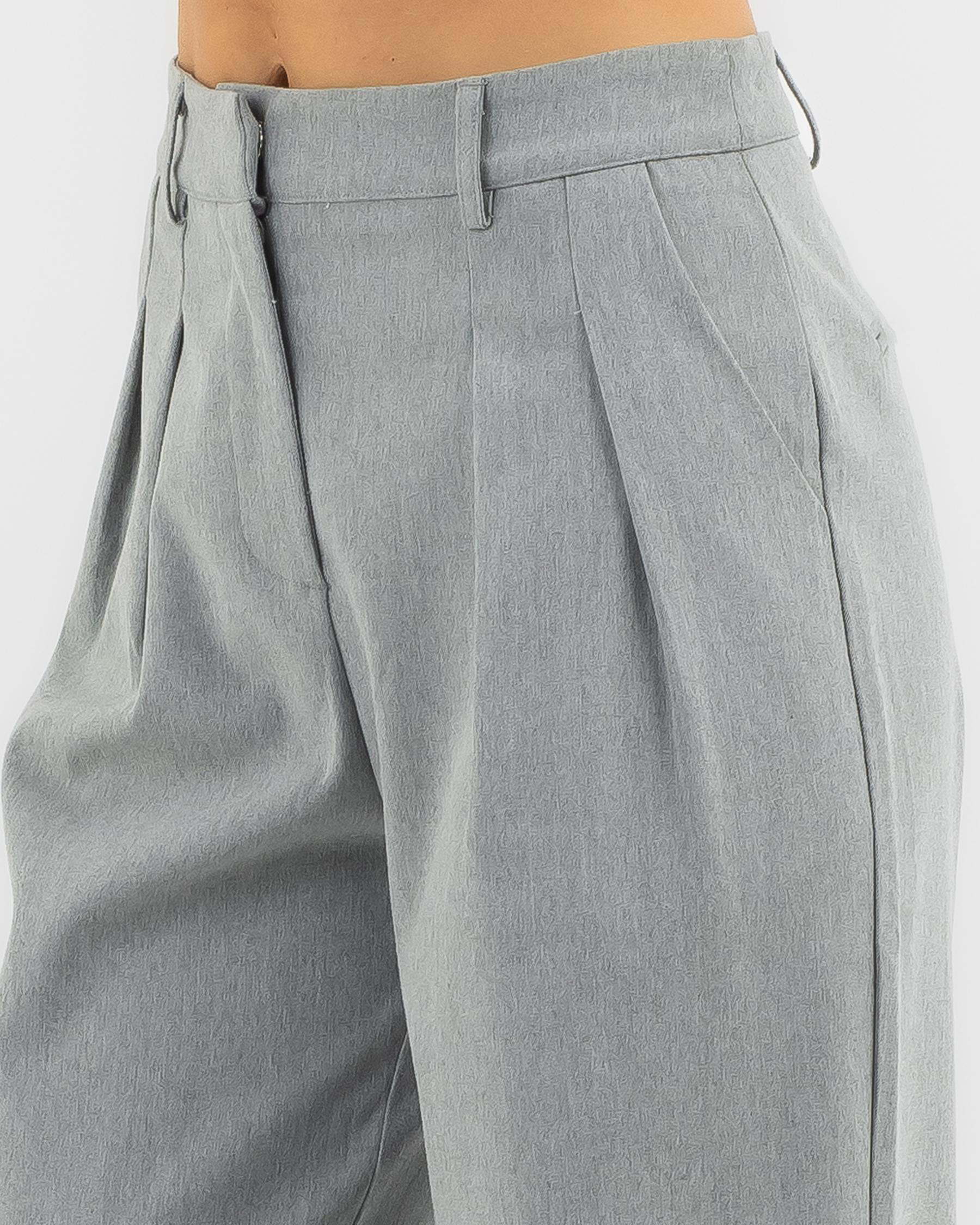 Shop Thanne Vera Pants In Grey - Fast Shipping & Easy Returns - City ...