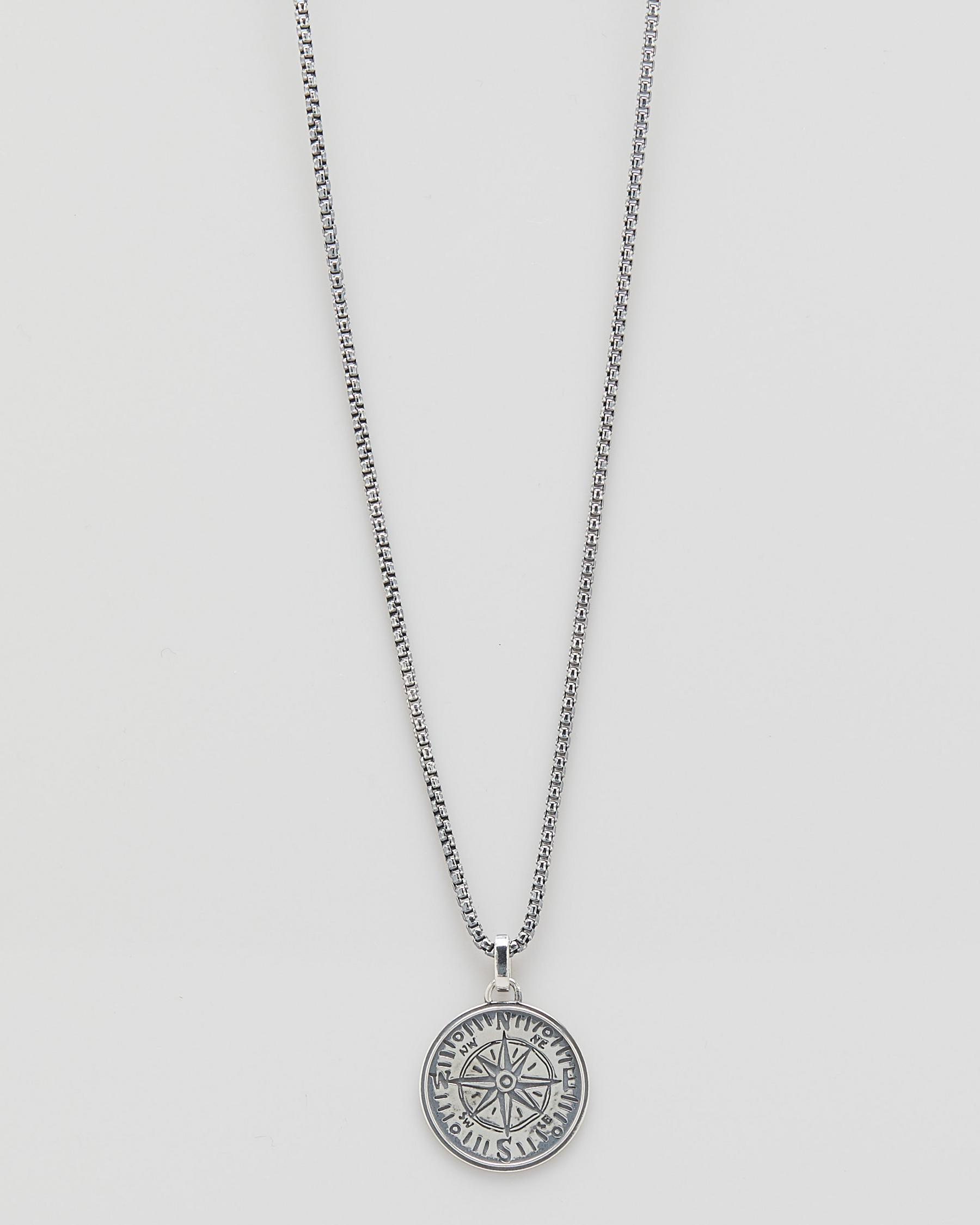 Shop Drift Culture North Necklace In Silver - Fast Shipping & Easy ...