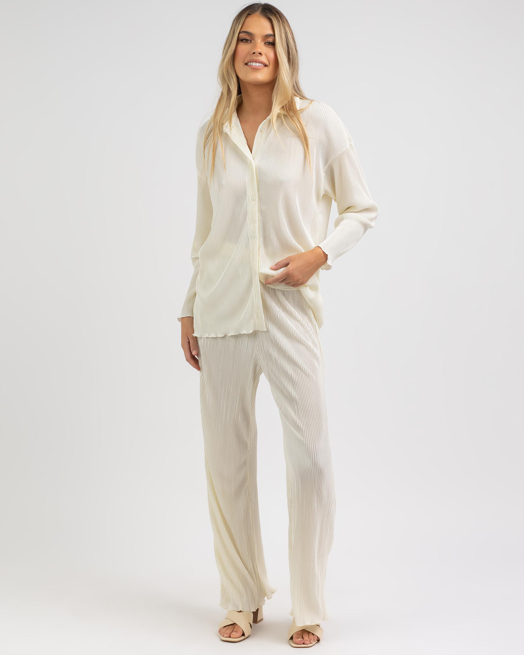 Shop 8 Birdies Elise Shirt In White - Fast Shipping & Easy Returns ...