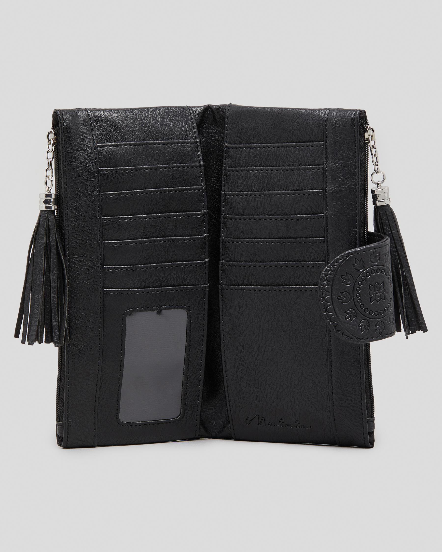 Shop Mooloola Emma Wallet In Black - Fast Shipping & Easy Returns ...