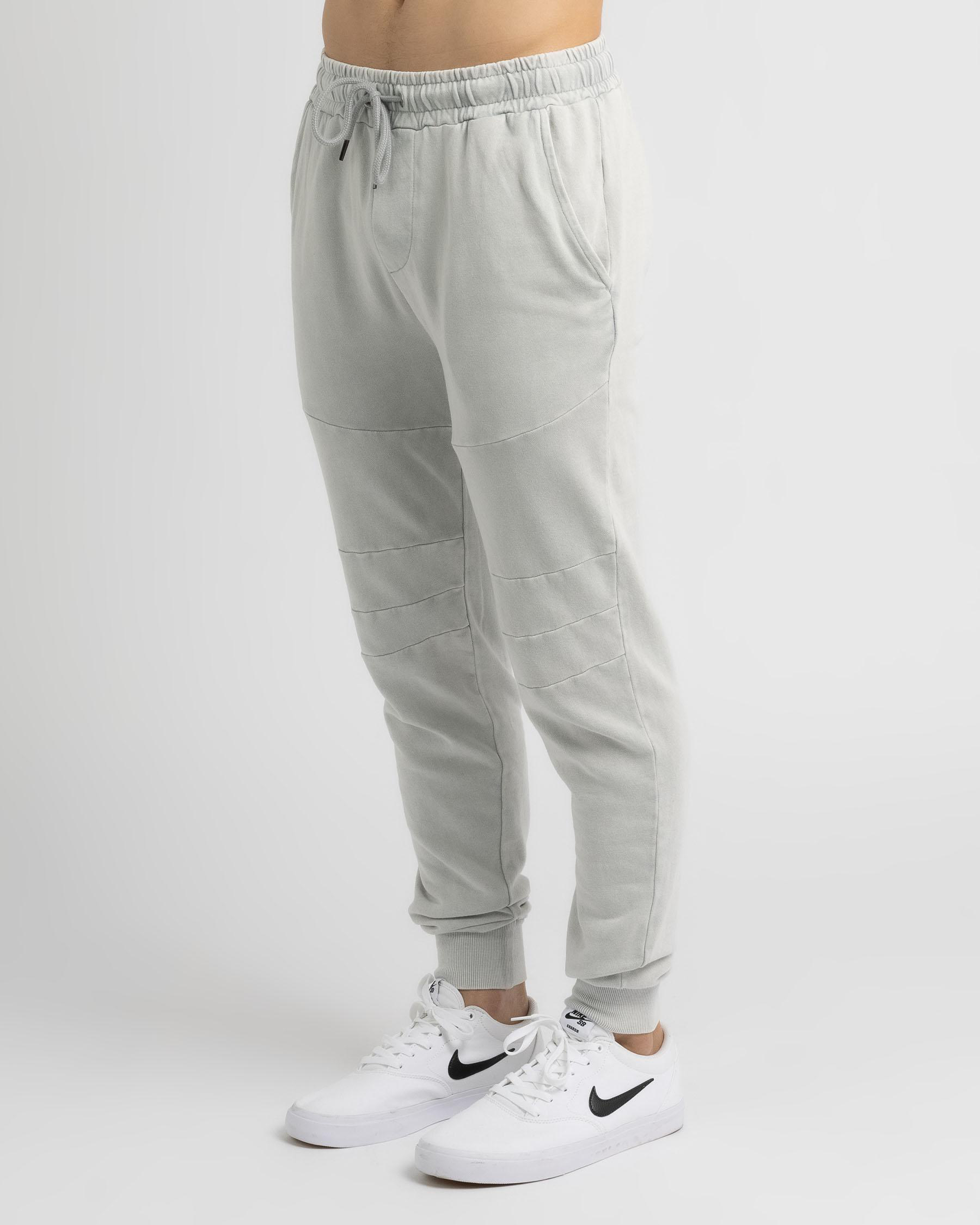 Shop Lucid Toxicity Track Pants In Light Grey Acid - Fast Shipping ...