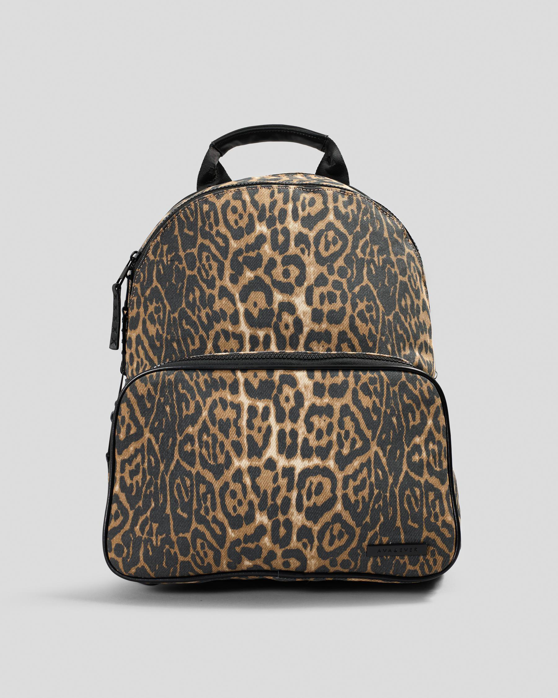 Shop Ava And Ever Kaylie Backpack In Leopard - Fast Shipping & Easy ...