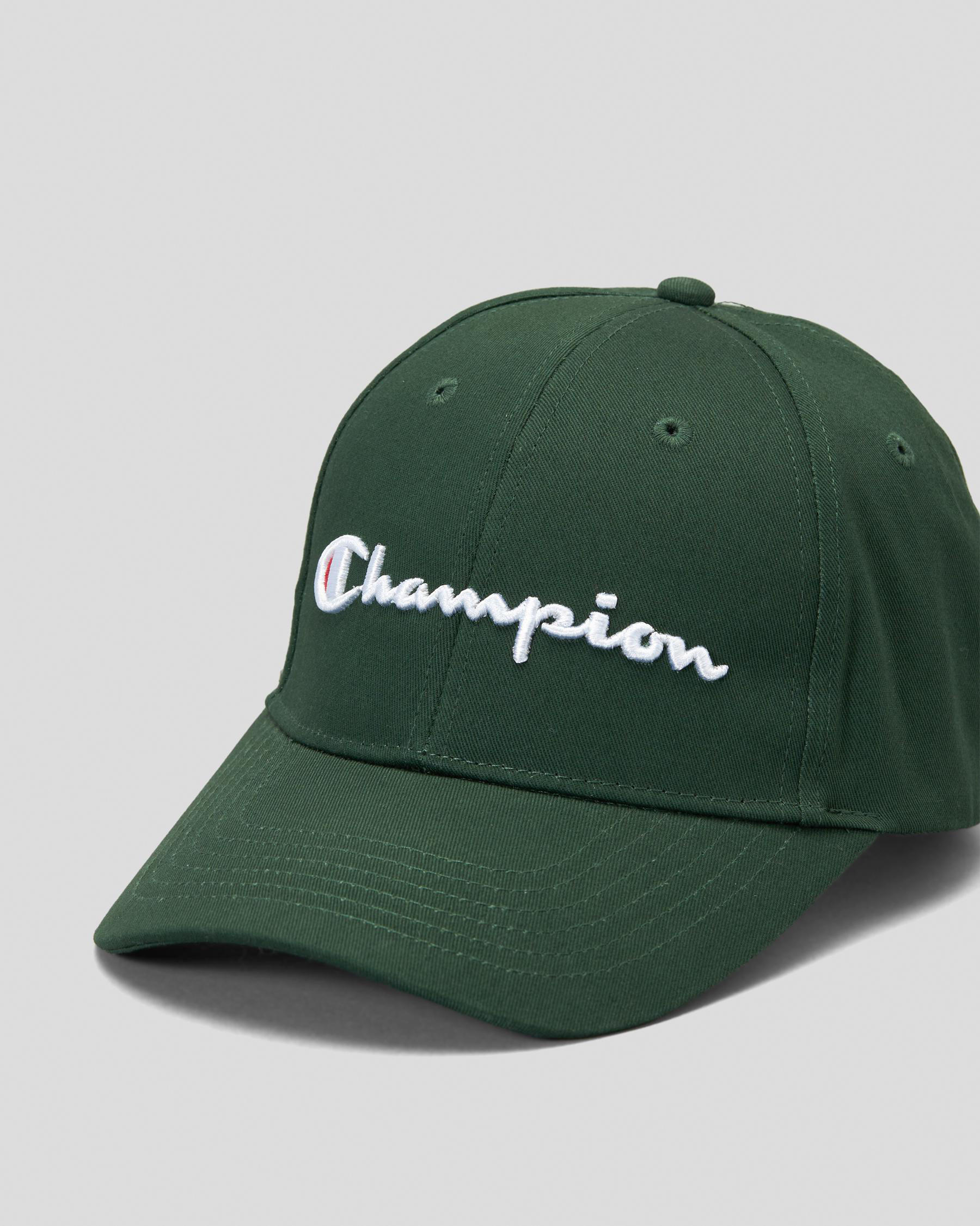 Shop Champion Logo Cap In Mid Field - Fast Shipping & Easy Returns ...