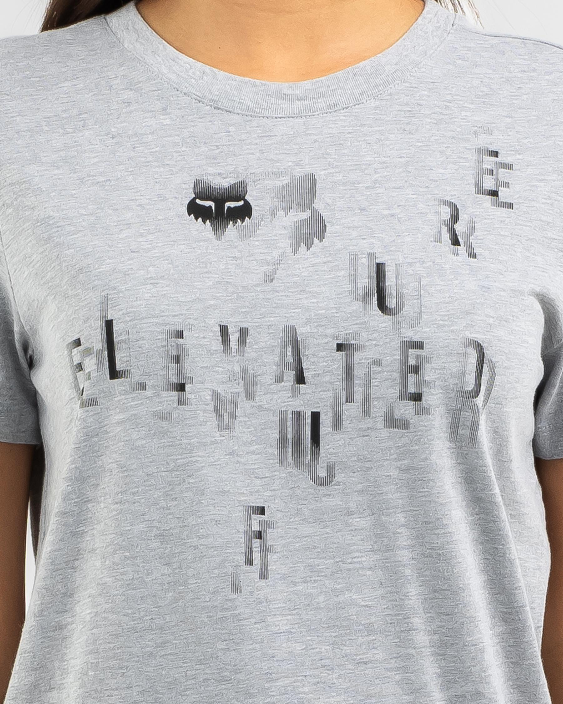 Shop Fox Diffuse T-Shirt In Light Heather - Fast Shipping & Easy ...