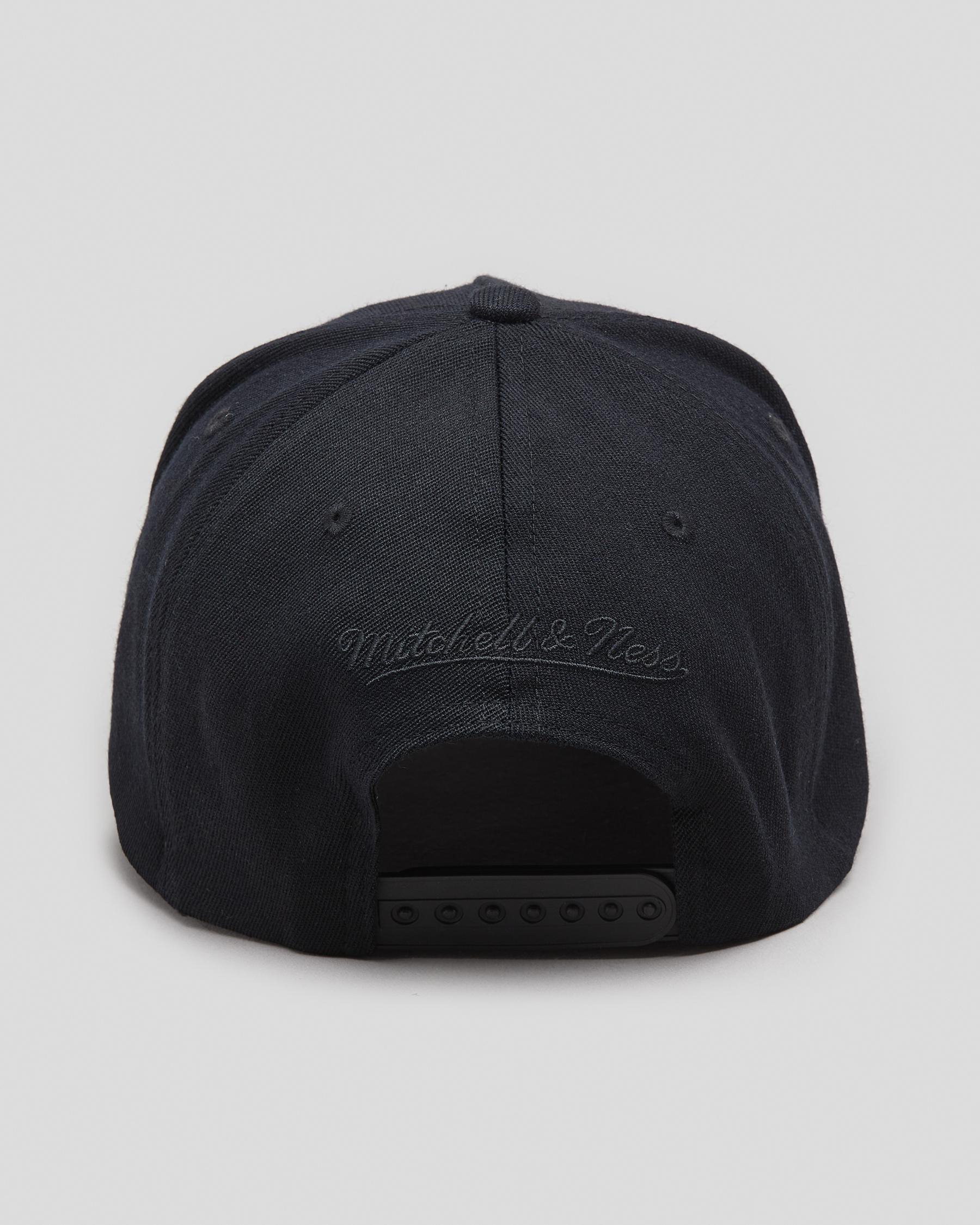 Shop Mitchell & Ness Tampa Bay Wide Receiver Pinch Panel Cap In Black ...