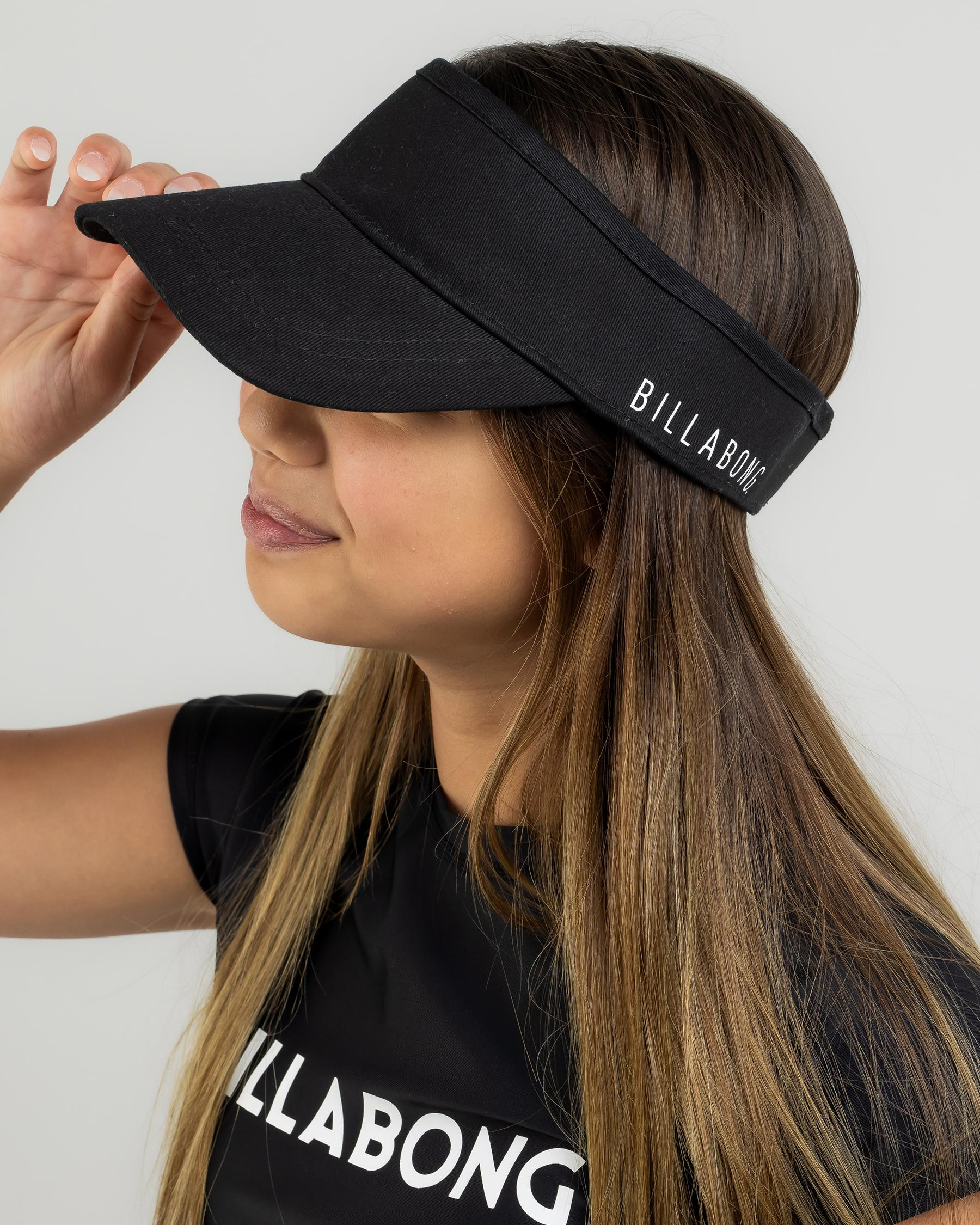 Billabong Girls' Infinity Visor In Black | City Beach United States