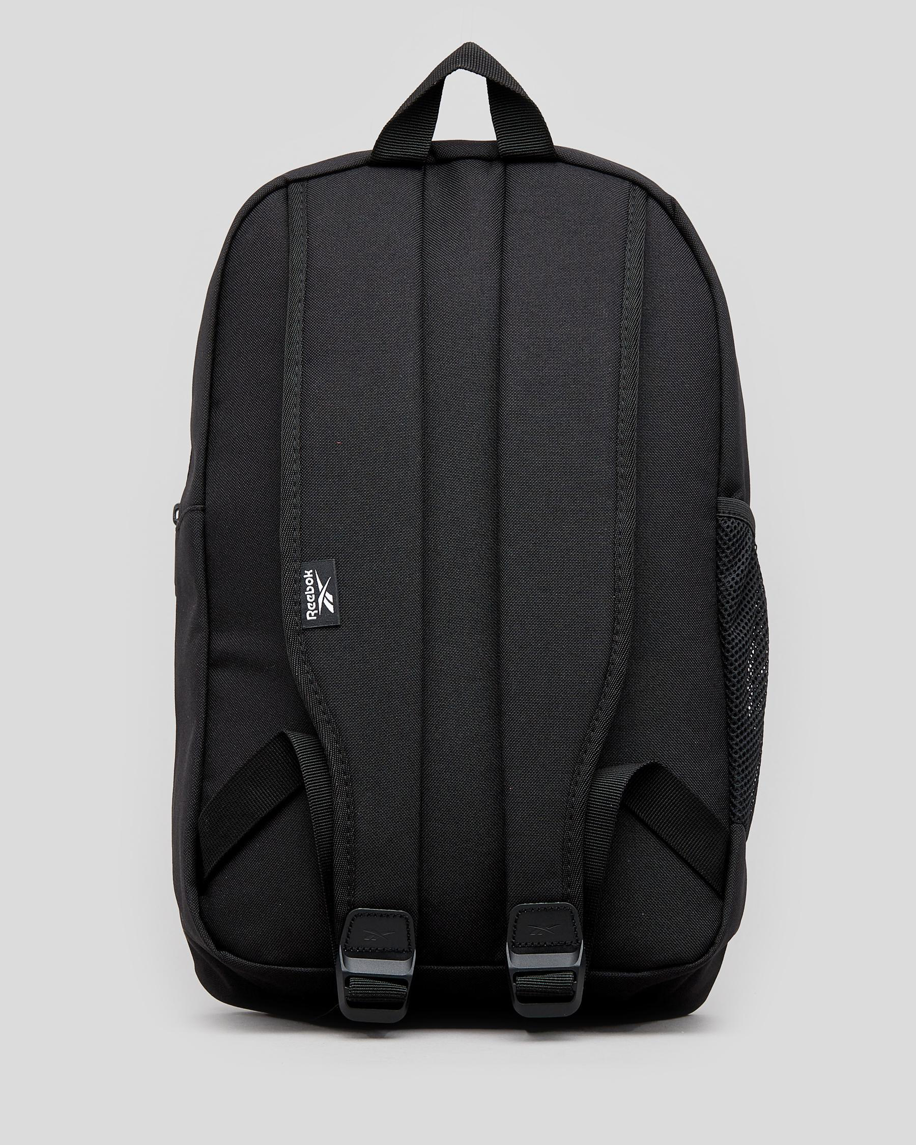 Shop Reebok Act Core Gr Backpack In Black - Fast Shipping & Easy ...