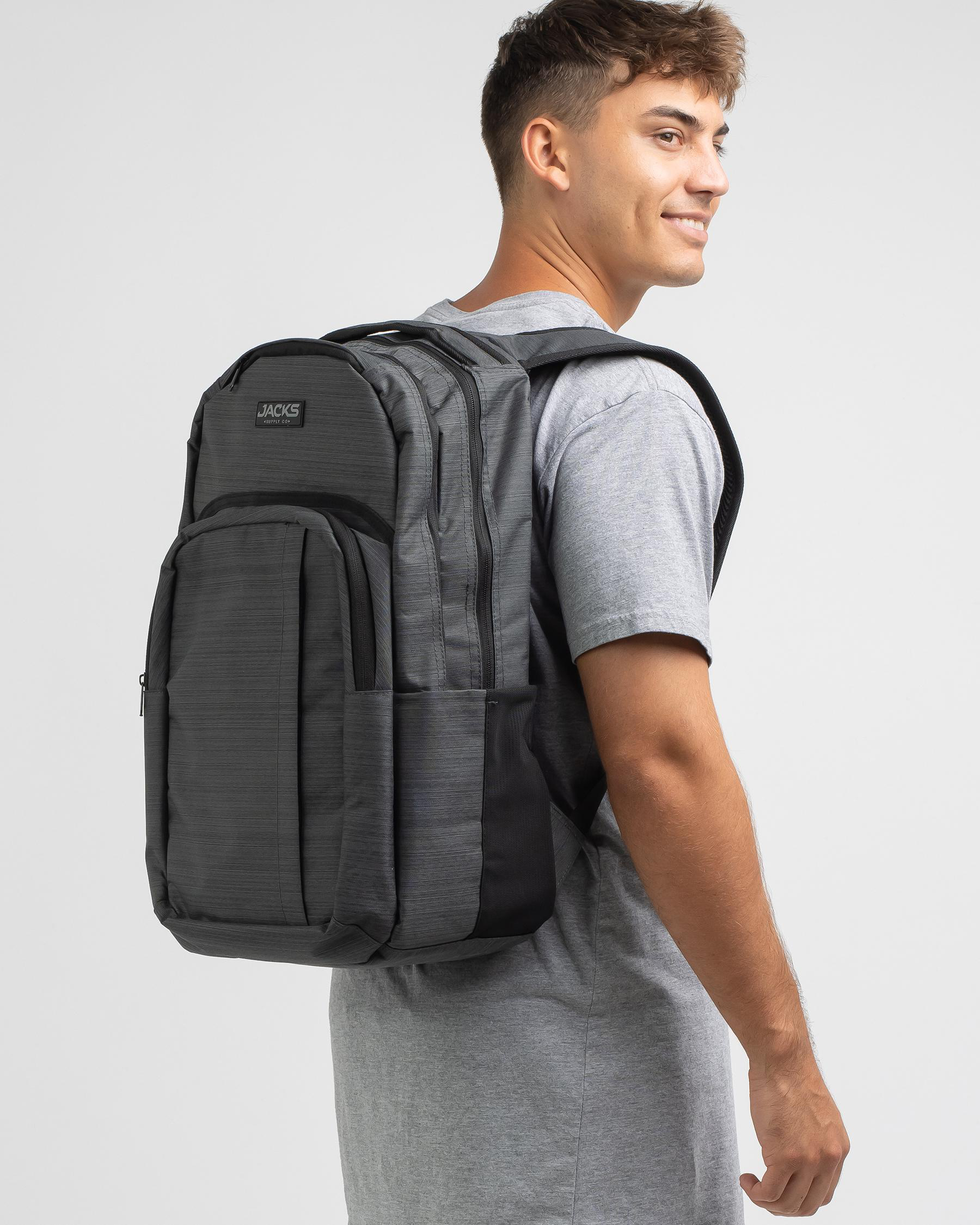 Shop Jacks Counteract Backpack In Black - Fast Shipping & Easy Returns ...