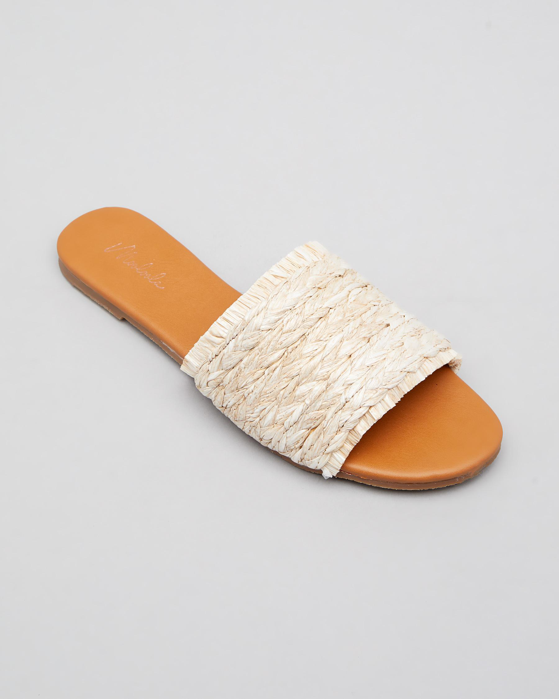 Mooloola Bali Sandals In Natural - FREE* Shipping & Easy Returns - City ...