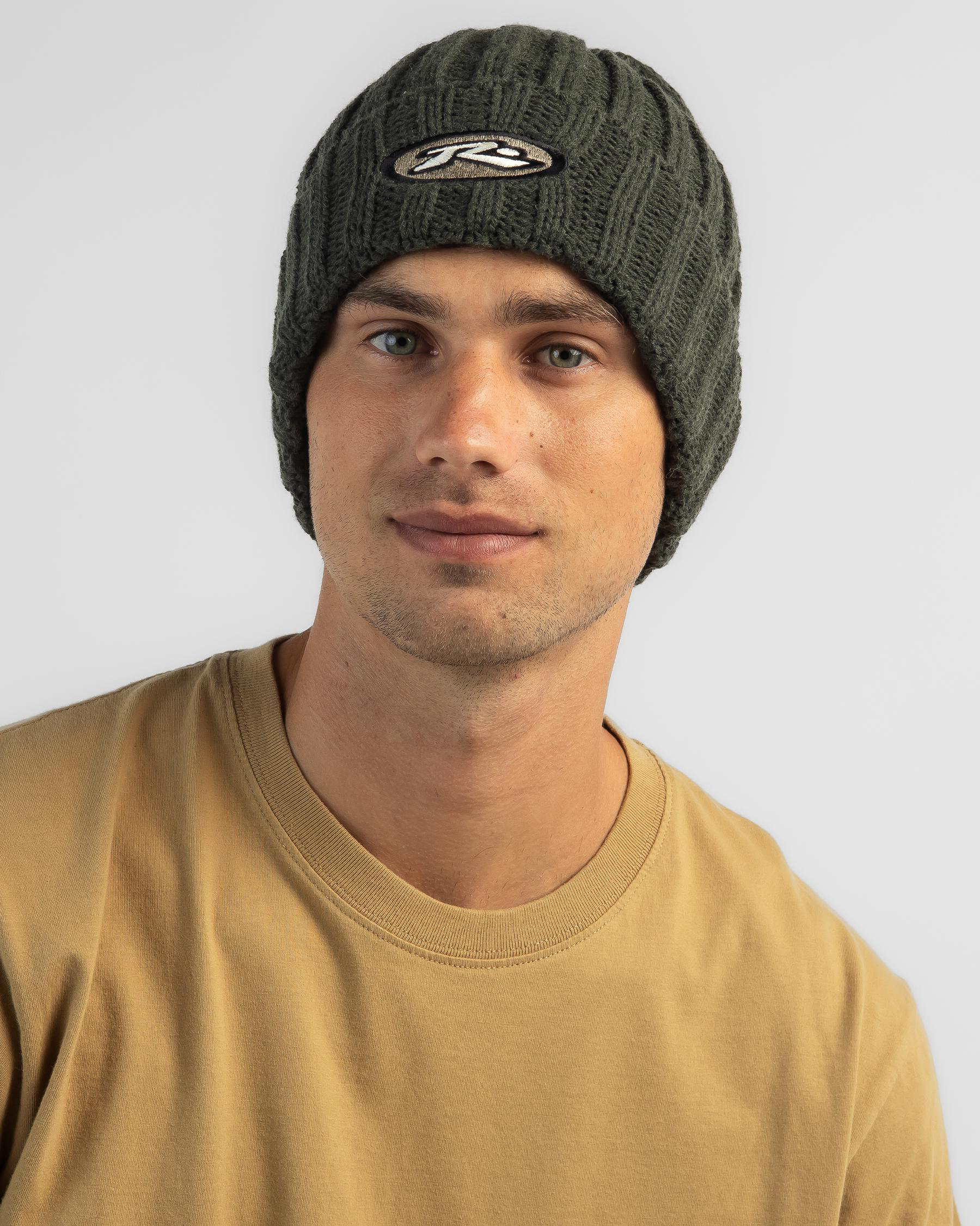 Shop Rusty Railroad Beanie In Shadow Army - Fast Shipping & Easy ...