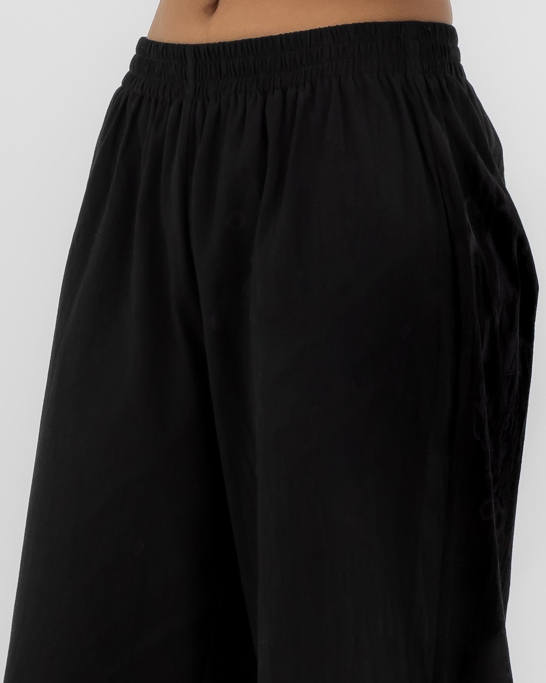 Shop Sweet Acacia Venice Pants In Black - Fast Shipping & Easy Returns ...