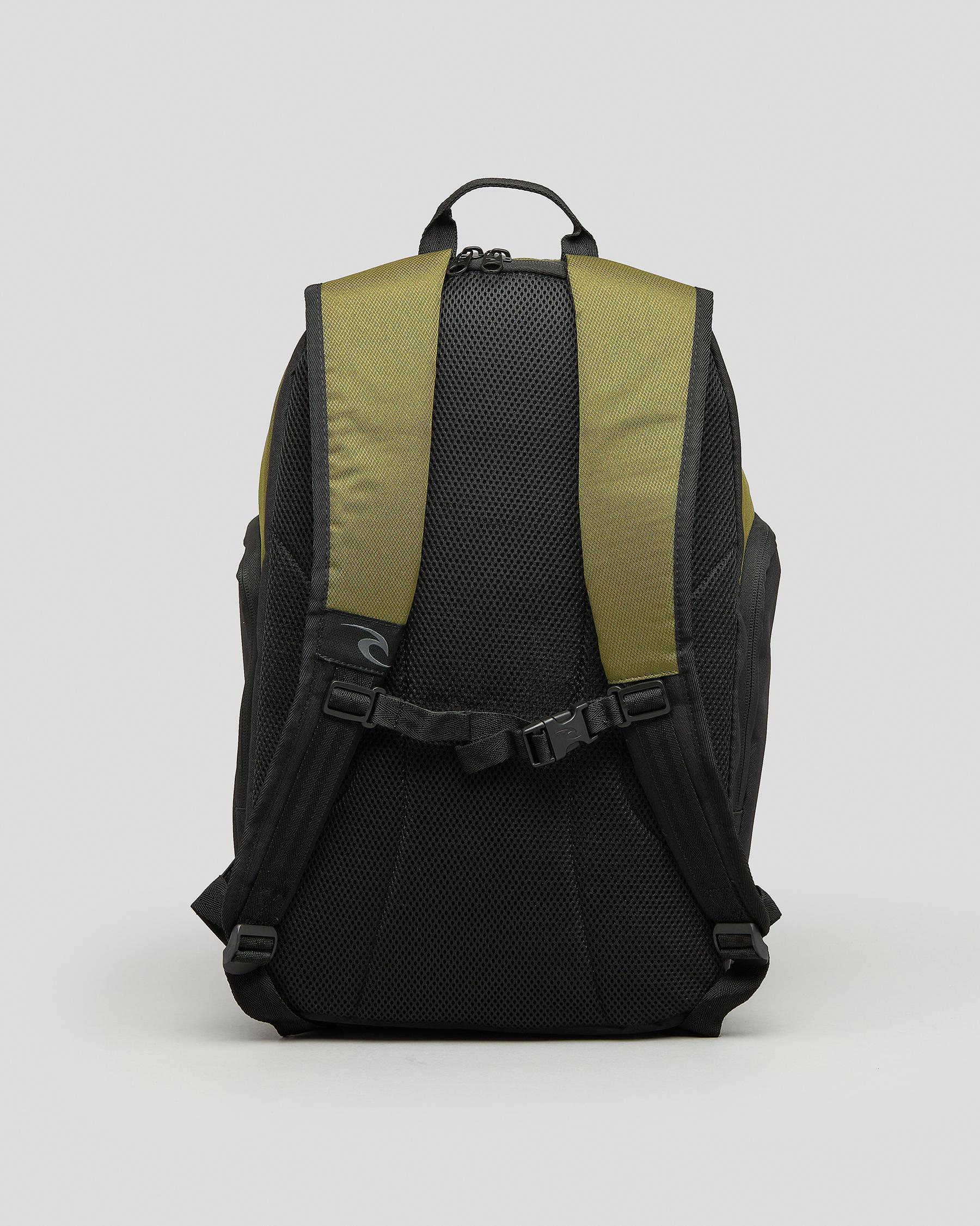 Shop Rip Curl Posse 33L Overland Backpack In Olive - Fast Shipping ...