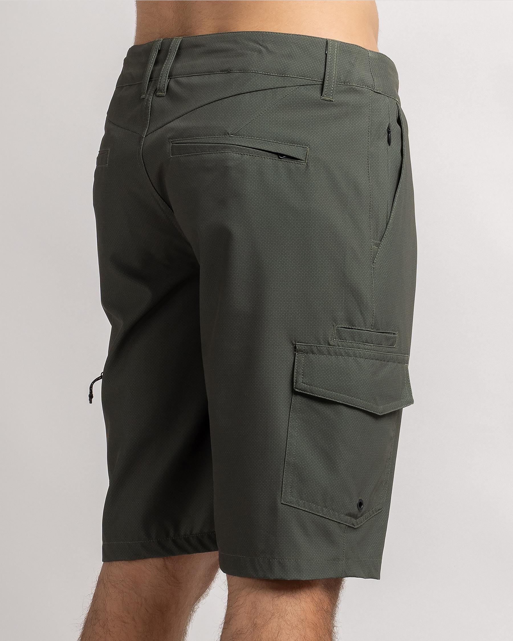 Shop Salty Life Bait Walk Shorts In Olive - Fast Shipping & Easy ...