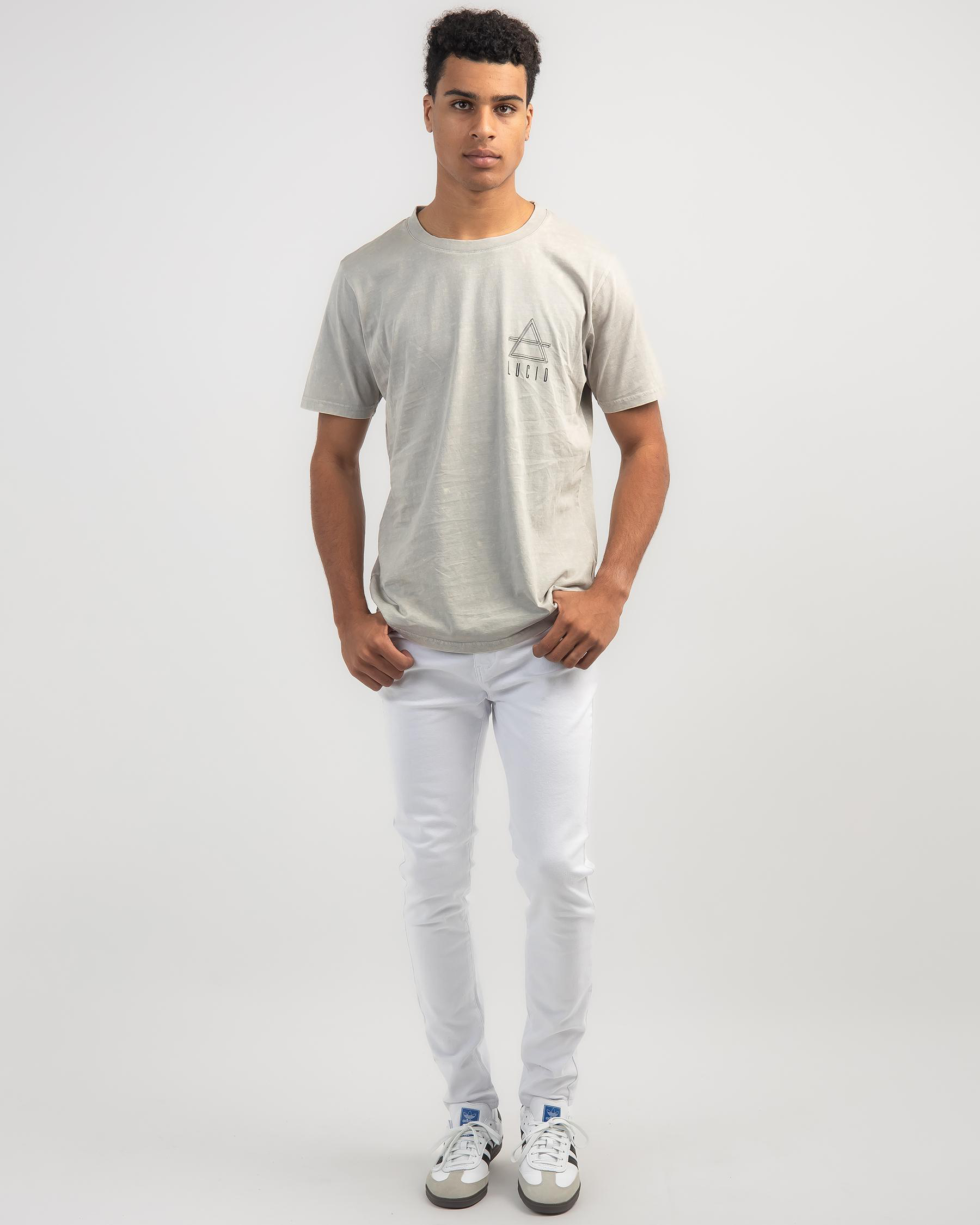 Shop Lucid Jet Jeans In White - Fast Shipping & Easy Returns - City ...