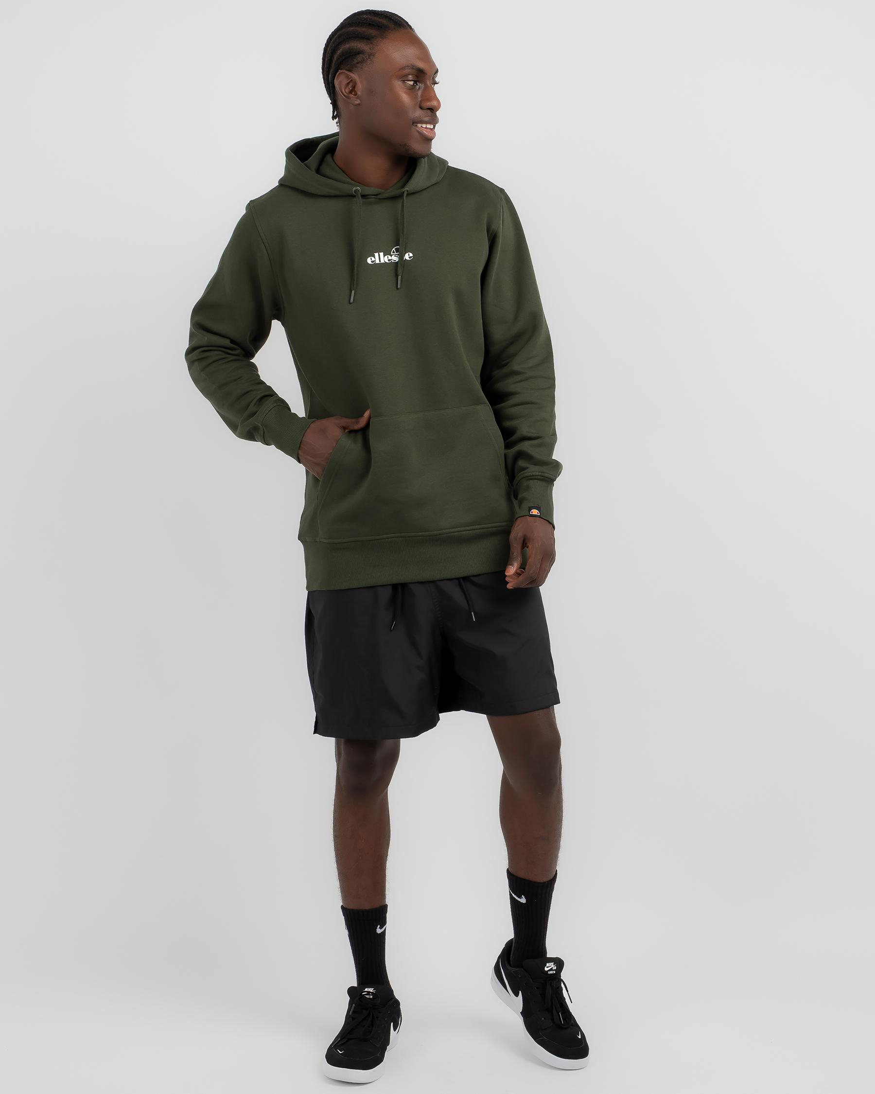 Shop Ellesse Pershuta Hoodie In Dark Green - Fast Shipping & Easy ...