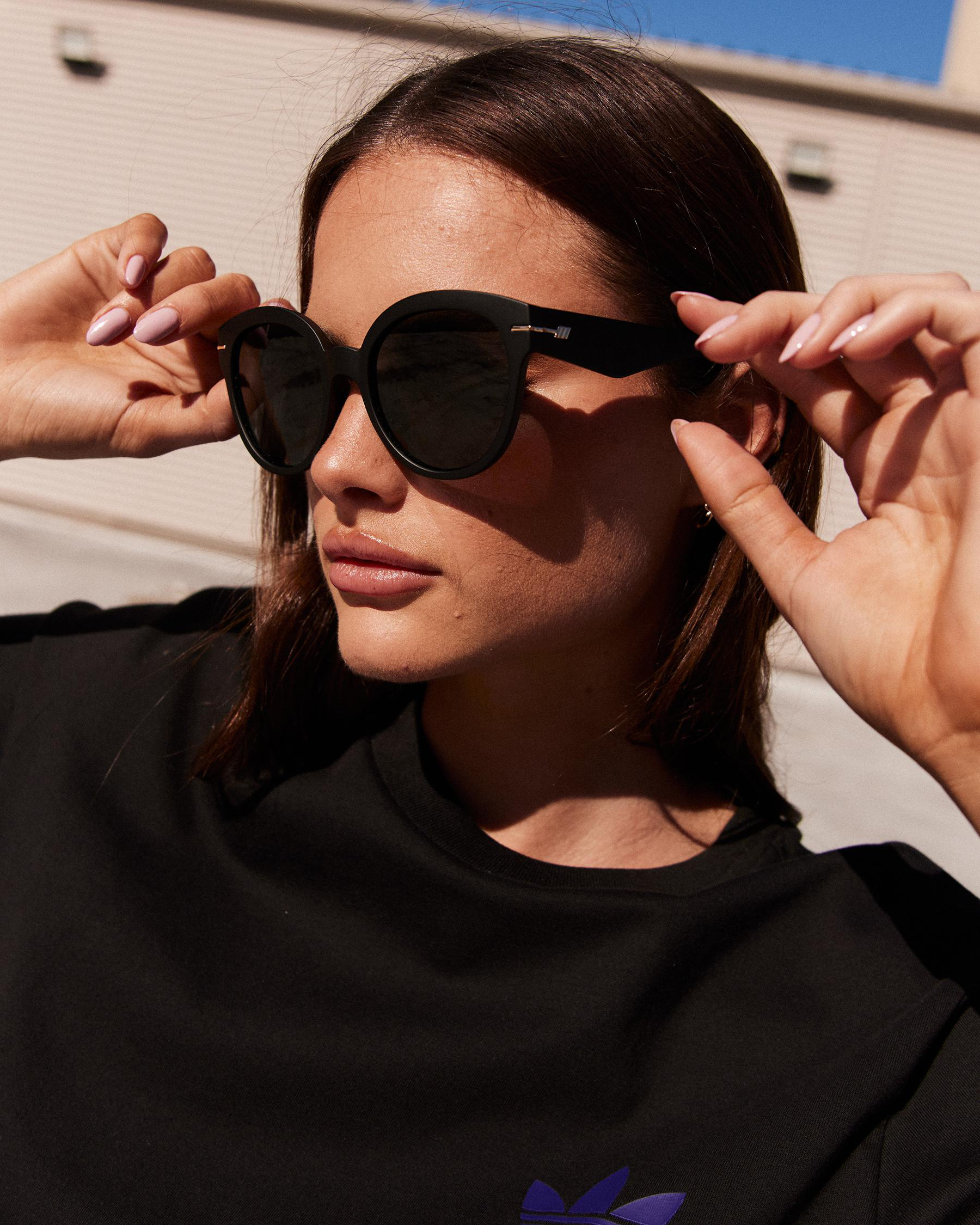 Le Specs Capacious Sunglasses In Matte Black/smoke Mono - FREE ...