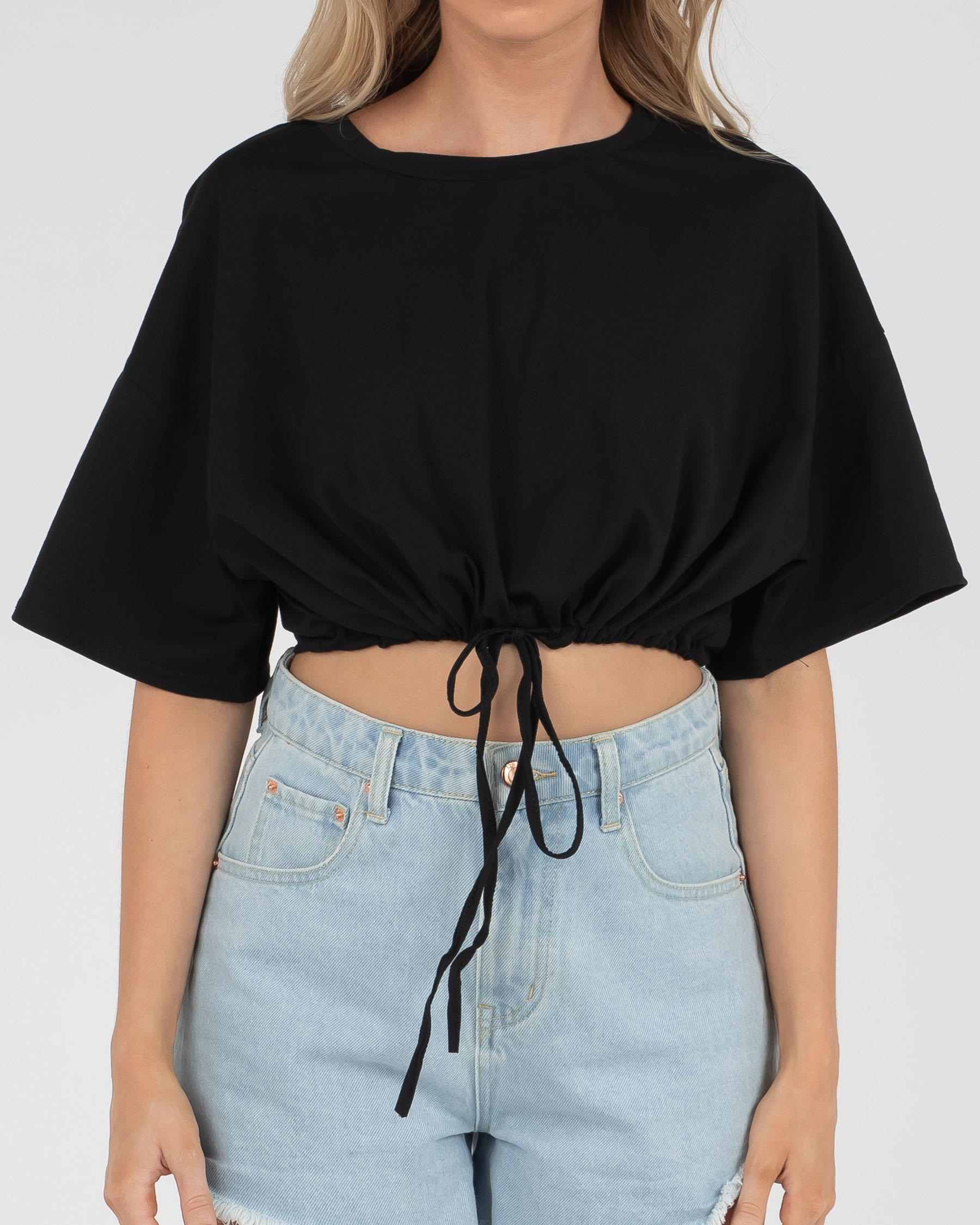 Shop Ava And Ever Casey Top In Black - Fast Shipping & Easy Returns ...