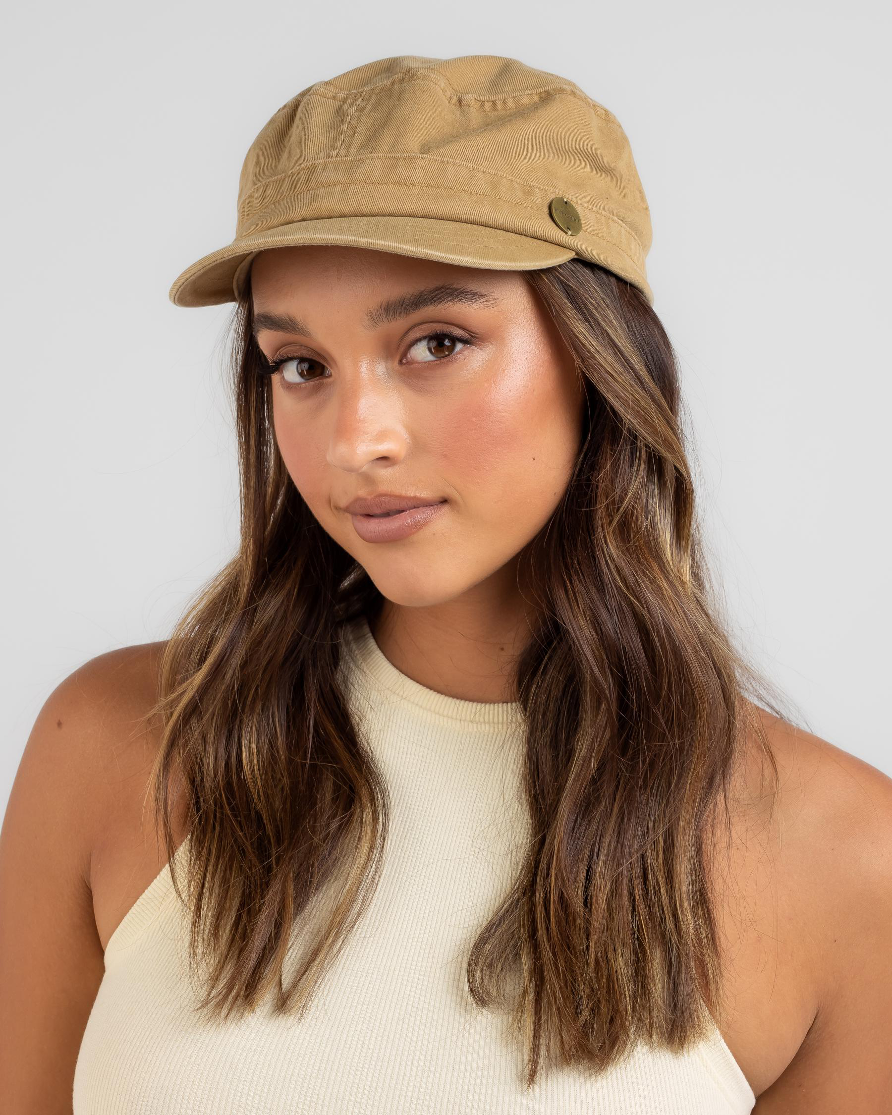 Shop Rip Curl Essential Station Cap In Sand - Fast Shipping & Easy ...