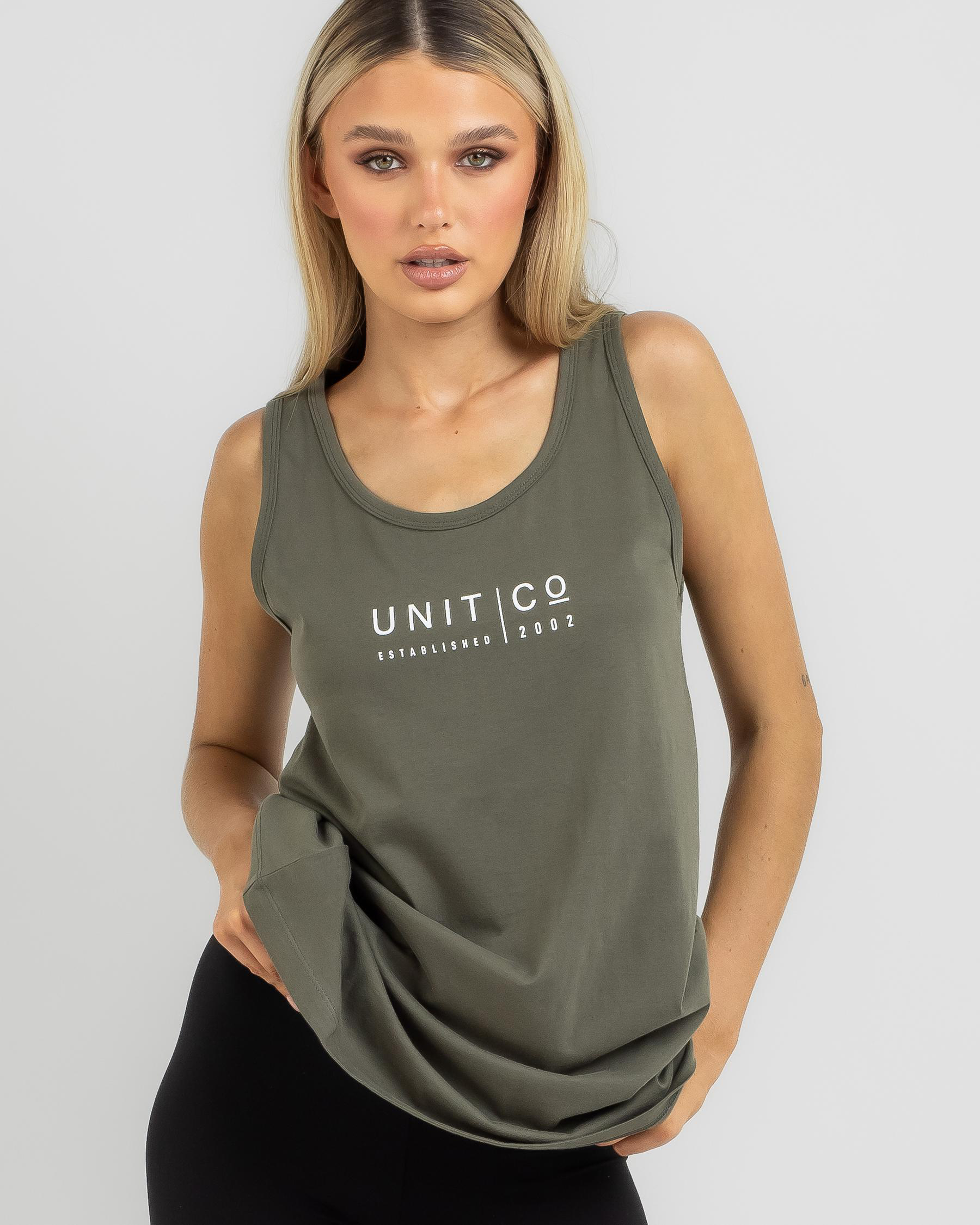 Shop Unit Era Singlet In Military - Fast Shipping & Easy Returns - City ...