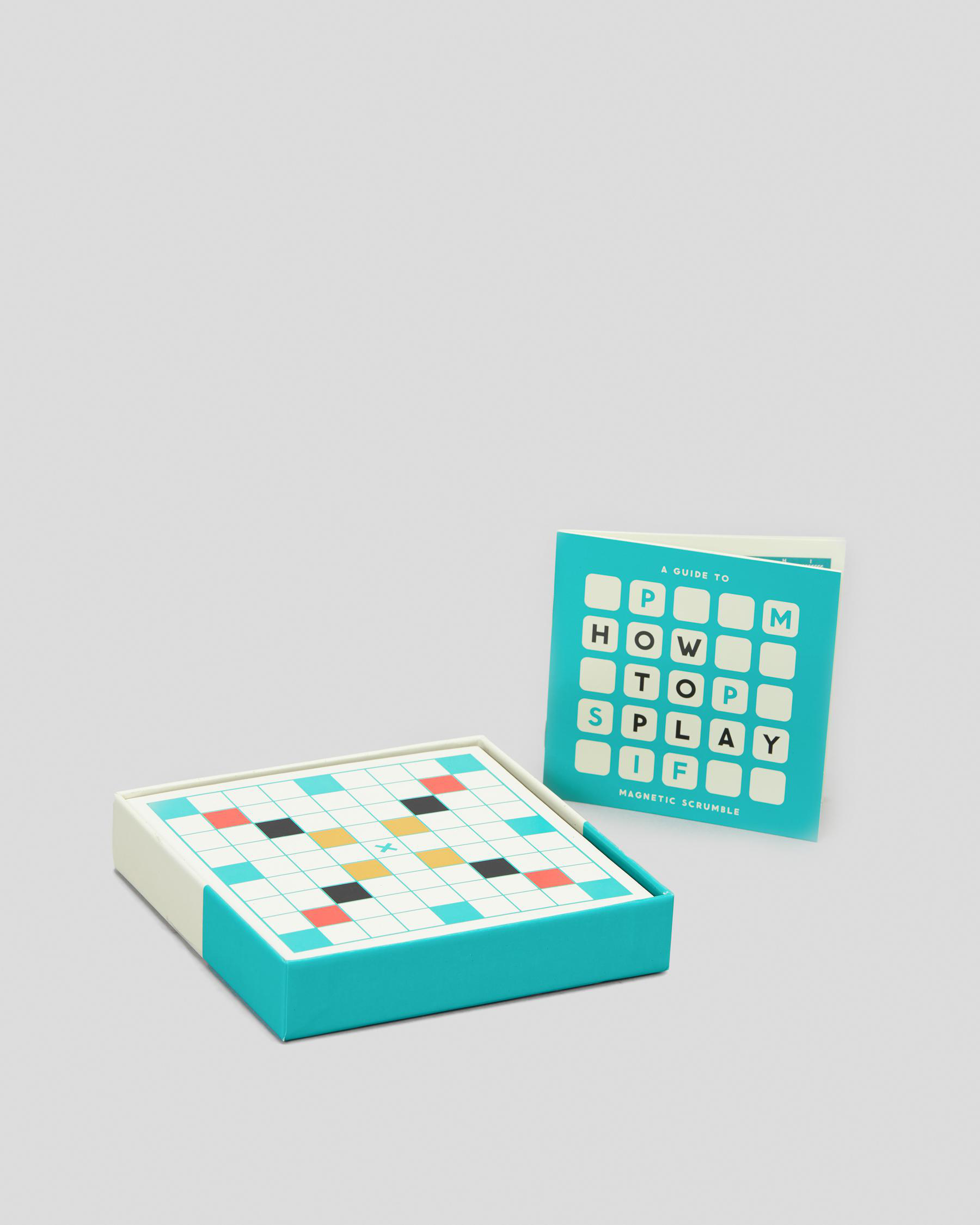 Shop Get It Now Scumble Magnetic Fridge Game In Blue - Fast Shipping ...