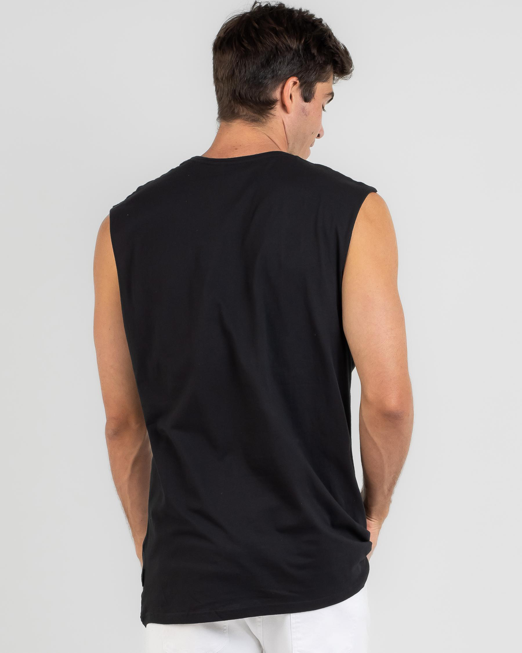 Shop Carve Pumped Up Muscle Tank In Black - Fast Shipping & Easy ...