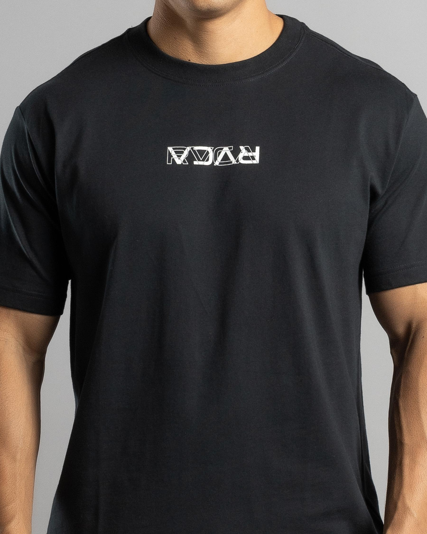 Shop RVCA RVCA Reverse T-Shirt In Black - Fast Shipping & Easy Returns ...