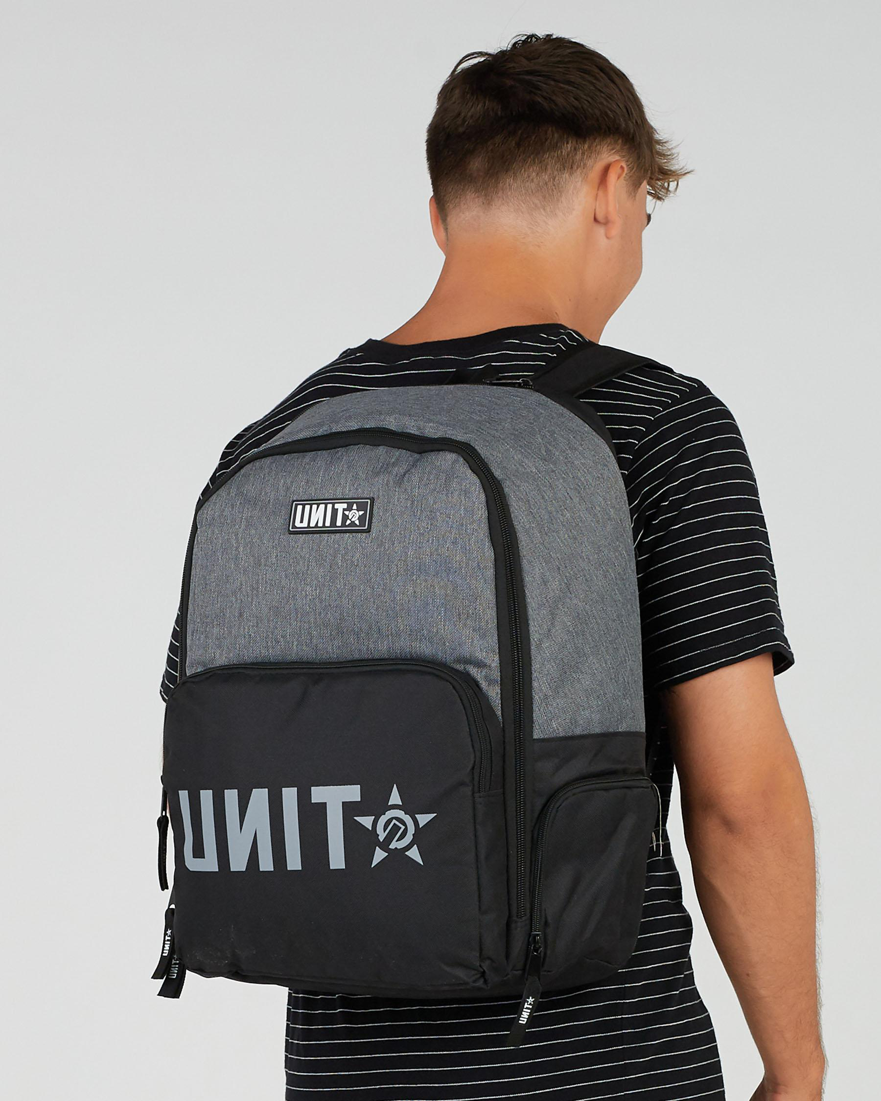 Shop Unit Form Backpack In Charcoal - Fast Shipping & Easy Returns ...