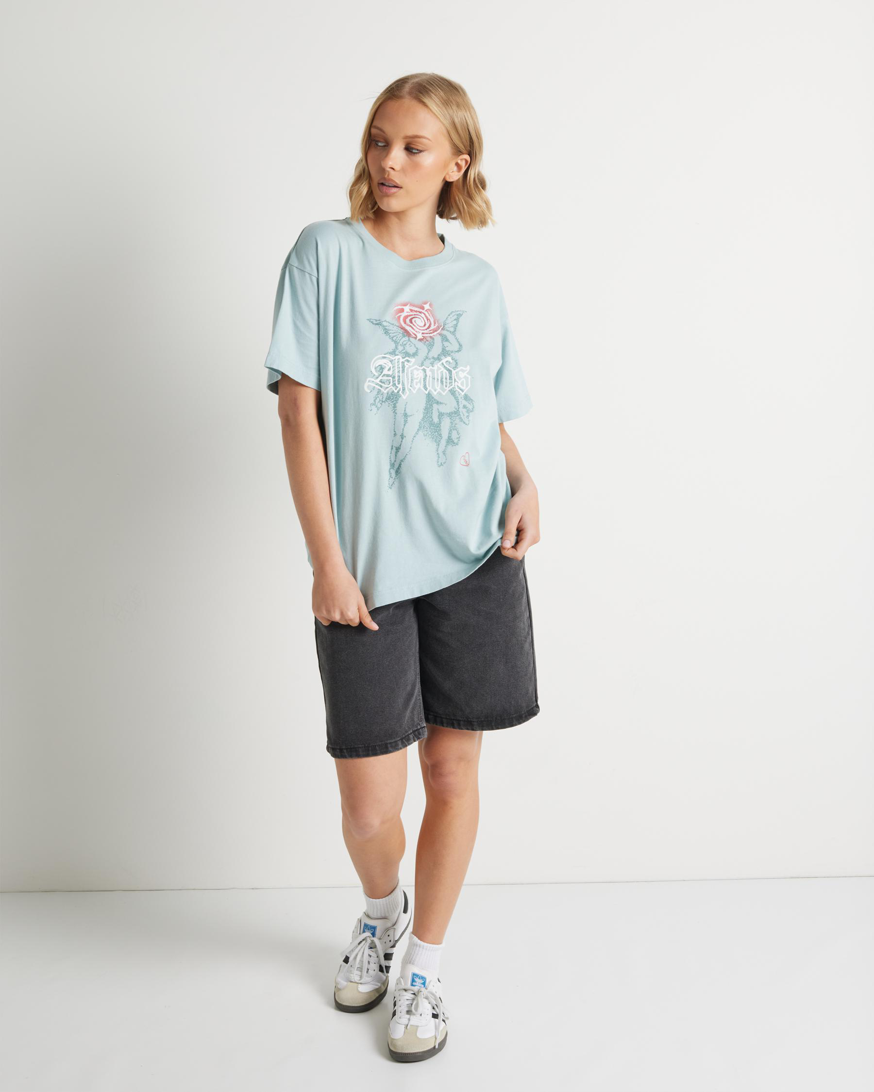 Shop Afends Sacred Oversized T-Shirt In Ether Blue - Fast Shipping & Easy Returns - City Beach ...