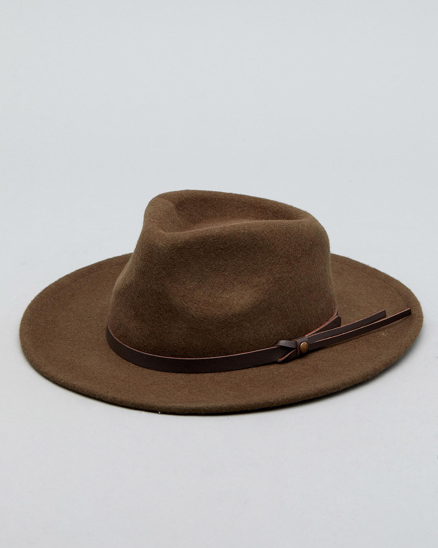Shop Rusty Ned Felt Hat In Portobello - Fast Shipping & Easy Returns ...