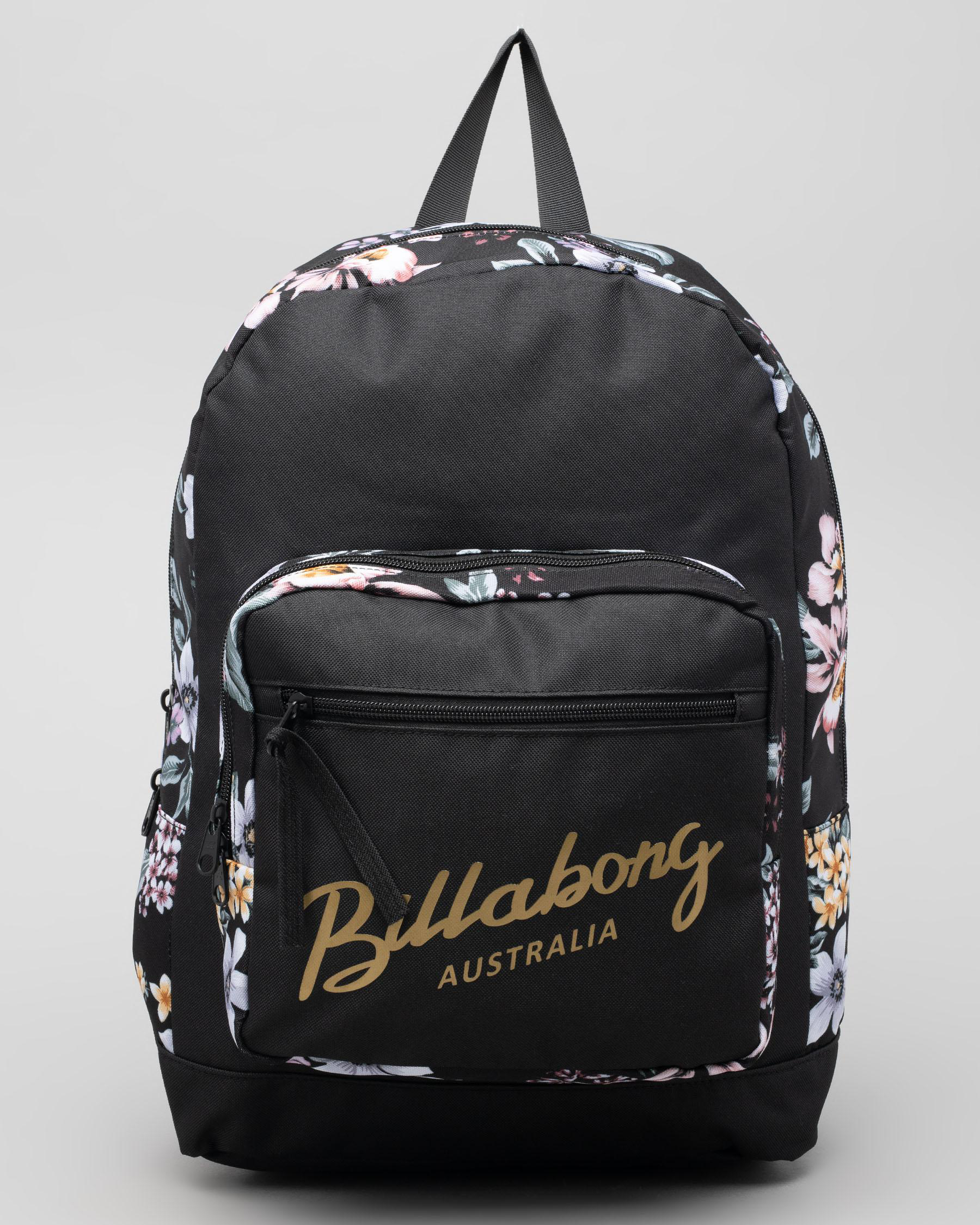 Billabong Tiki Mahi Backpack In Black - FREE* Shipping & Easy Returns ...