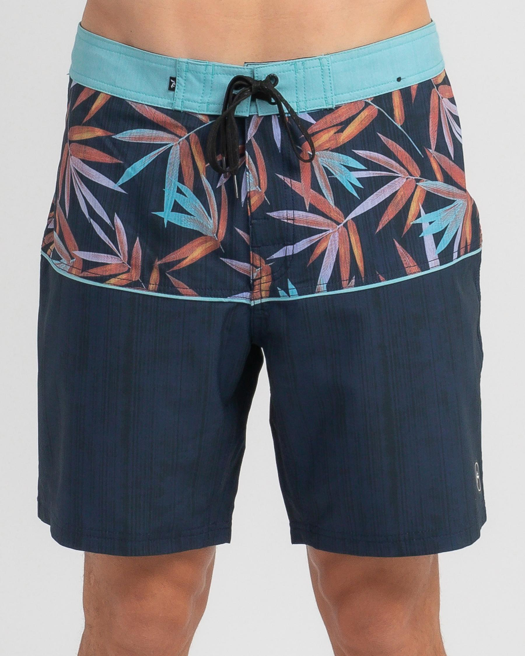 Shop Rusty Tic Tac Board Shorts In Navy Blue - Fast Shipping & Easy ...