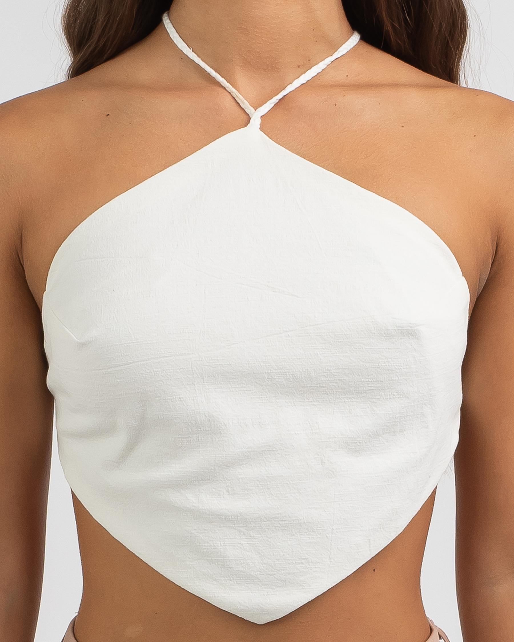 Shop Ava And Ever Koah Top In White - Fast Shipping & Easy Returns ...