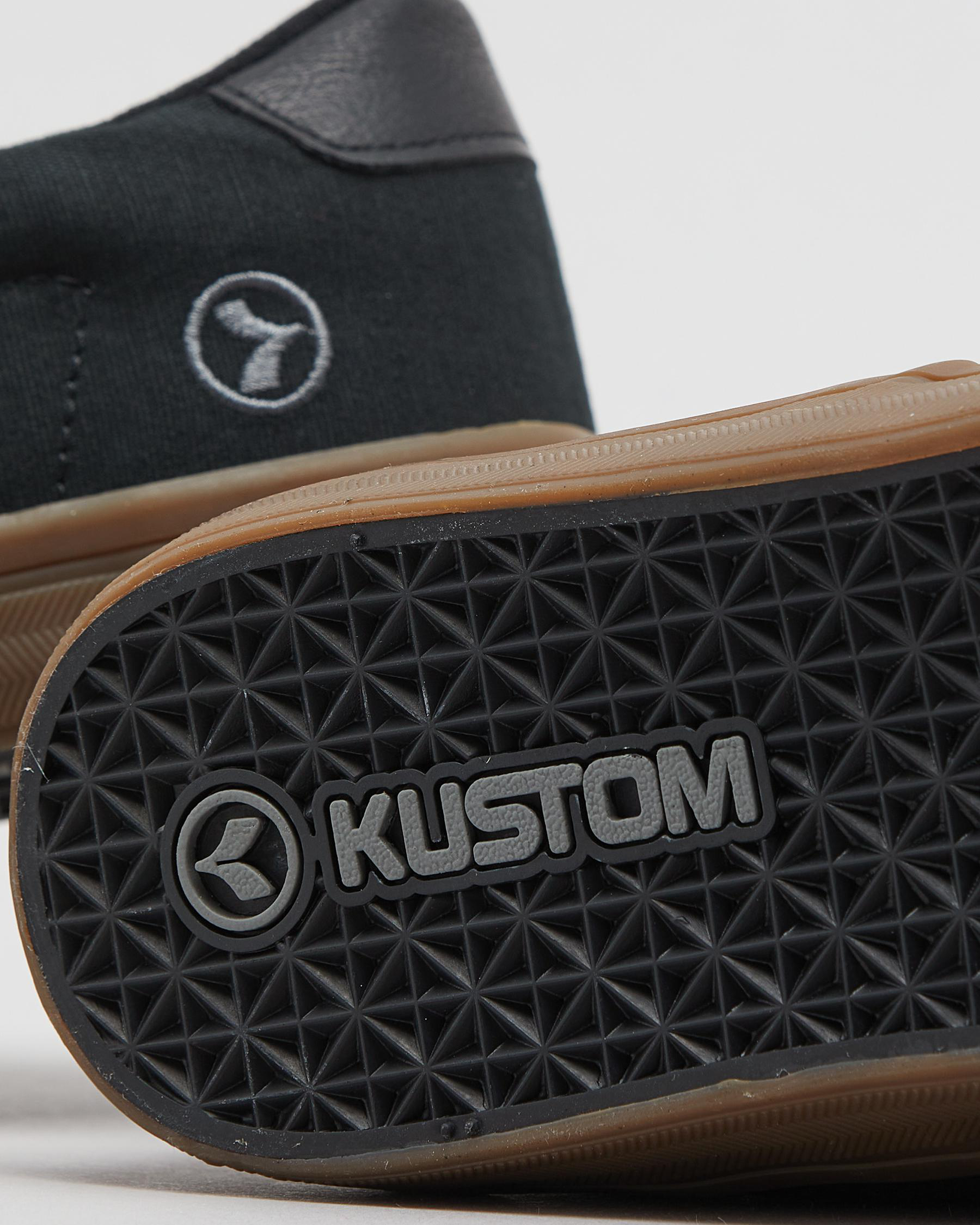 Shop Kustom Profile Shoes In Black Gum - Fast Shipping & Easy Returns ...