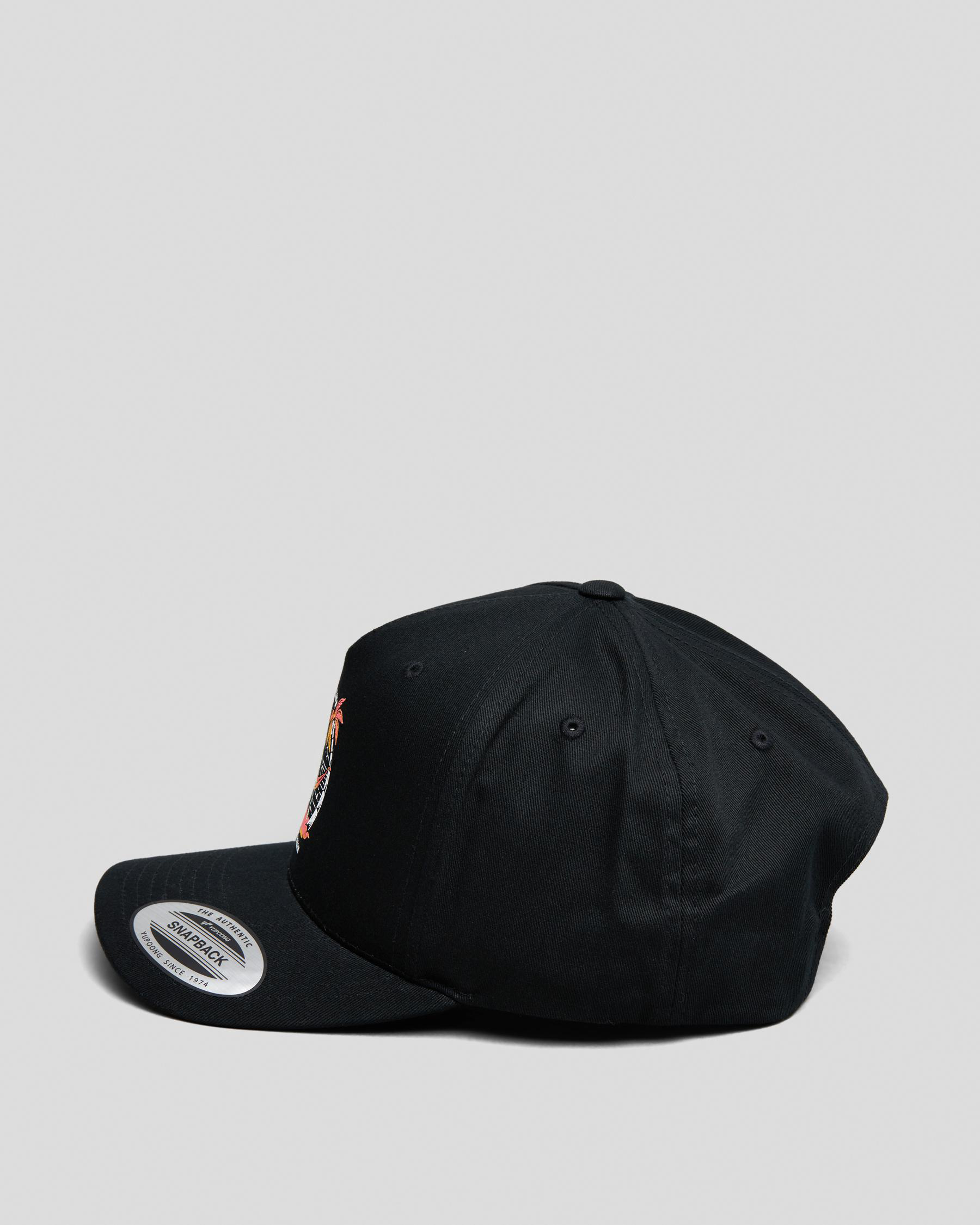 Shop Salty Life Livin The Dream Snapback Cap In Black - Fast Shipping ...