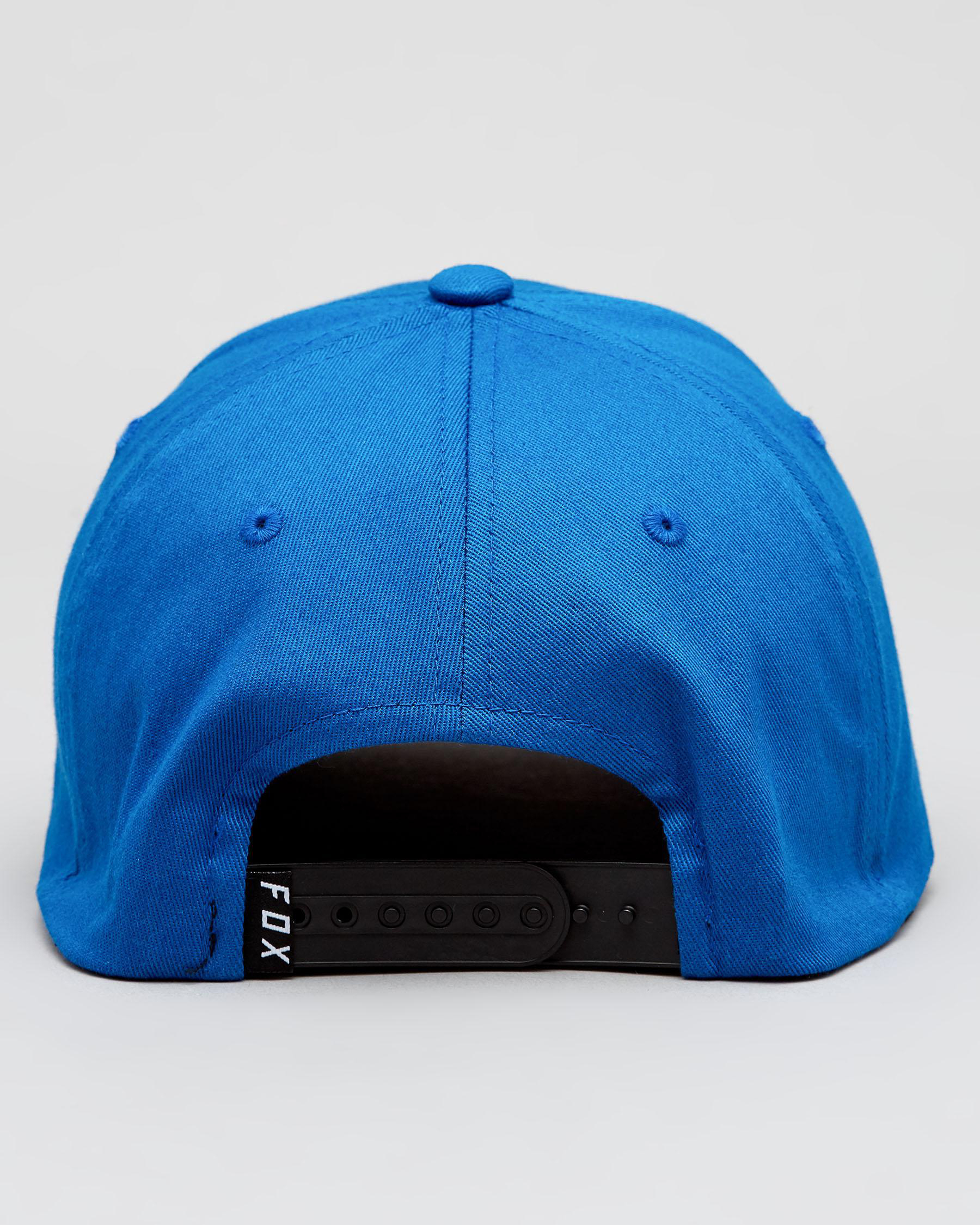 Shop Fox Boys' Legacy Moth Cap In Royal Blue - Fast Shipping & Easy ...