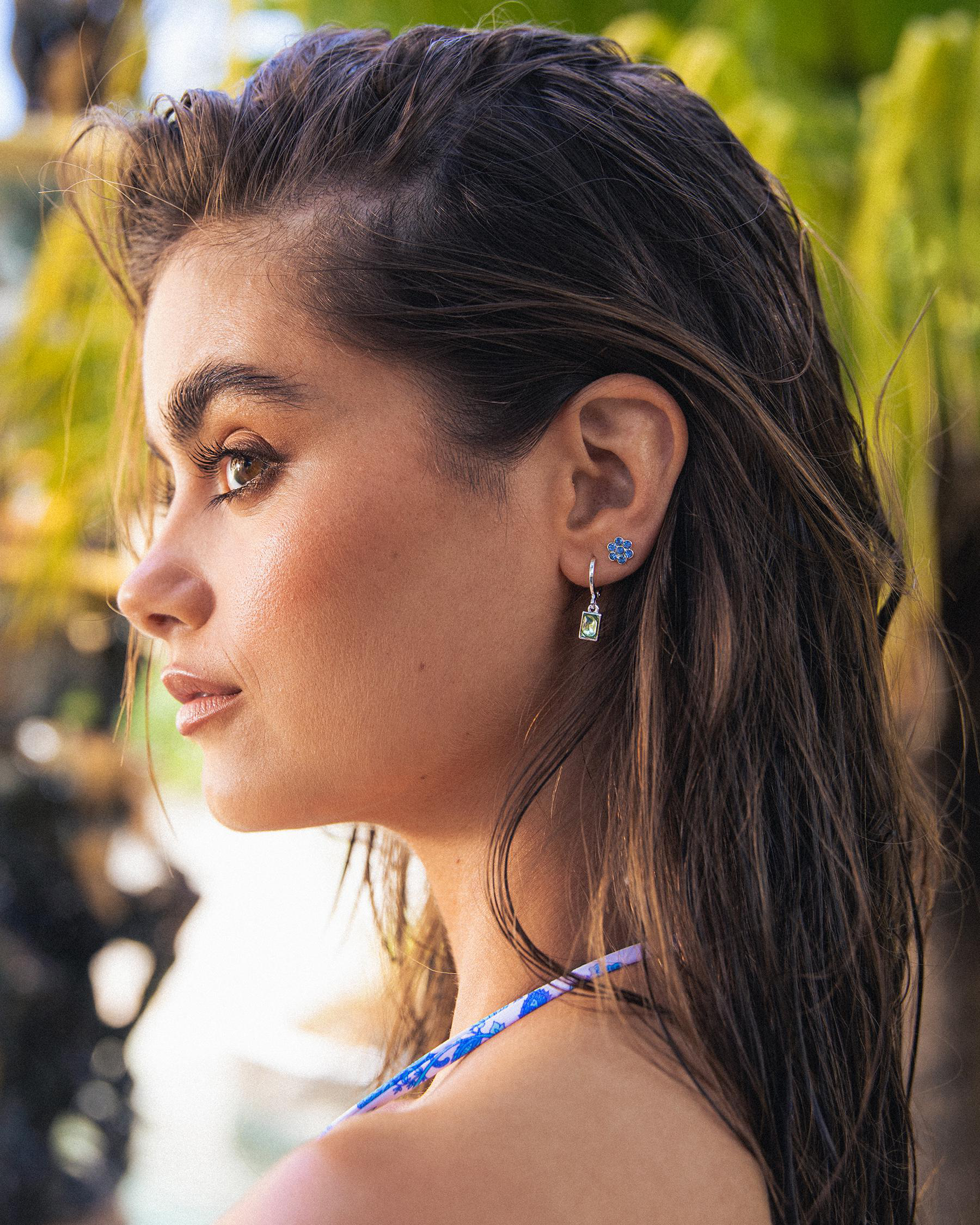 Shop Karyn In LA Soraya Earring Pack In Blue/green - Fast Shipping ...
