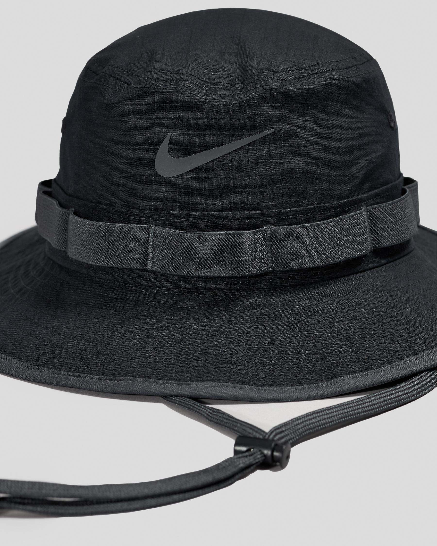 Shop Nike Apex SB Boonie Bucket Hat In Black/anthracite - Fast Shipping ...
