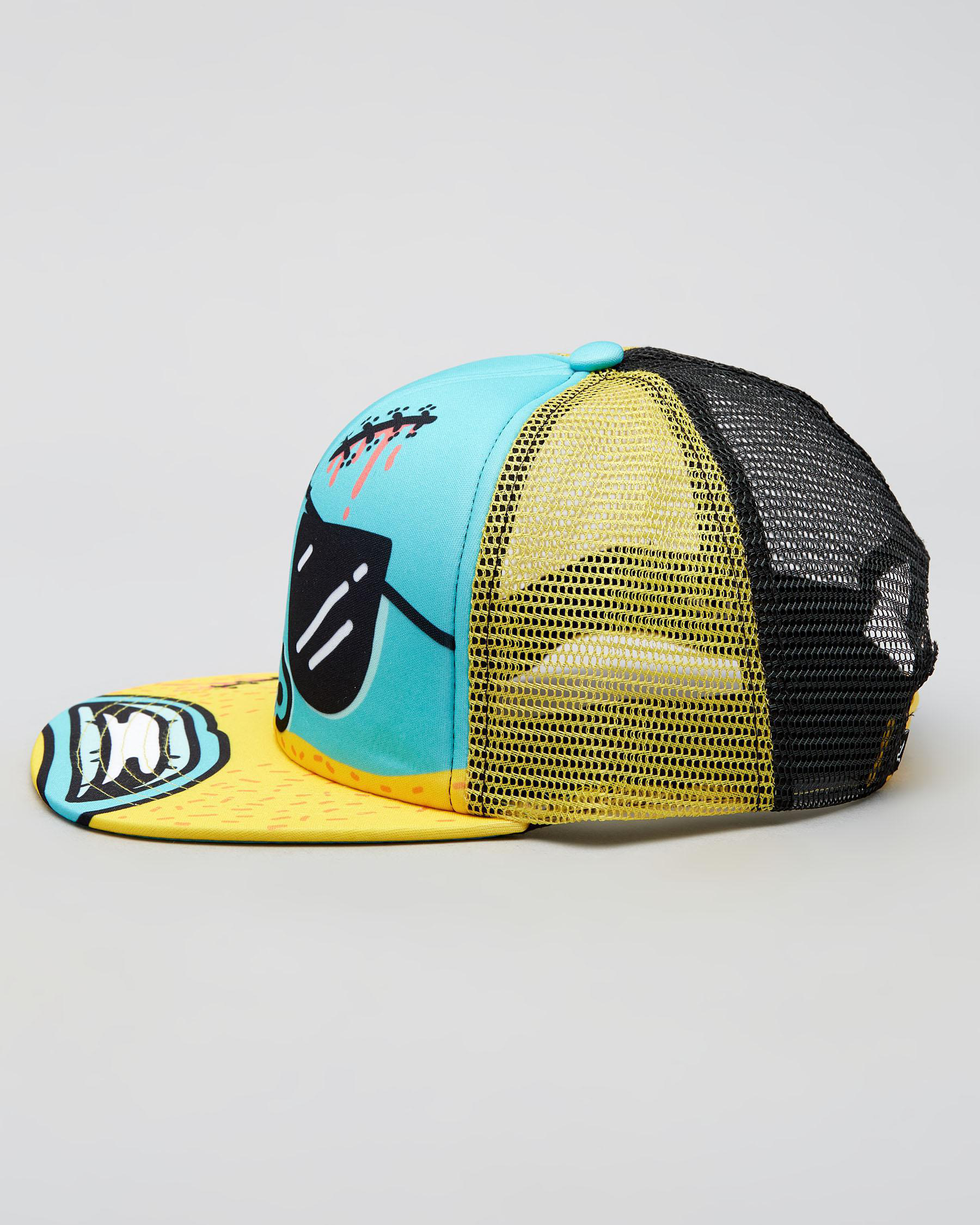 Shop Rusty Toddlers' Seven Seas Trucker Cap In Caribbean - Fast ...