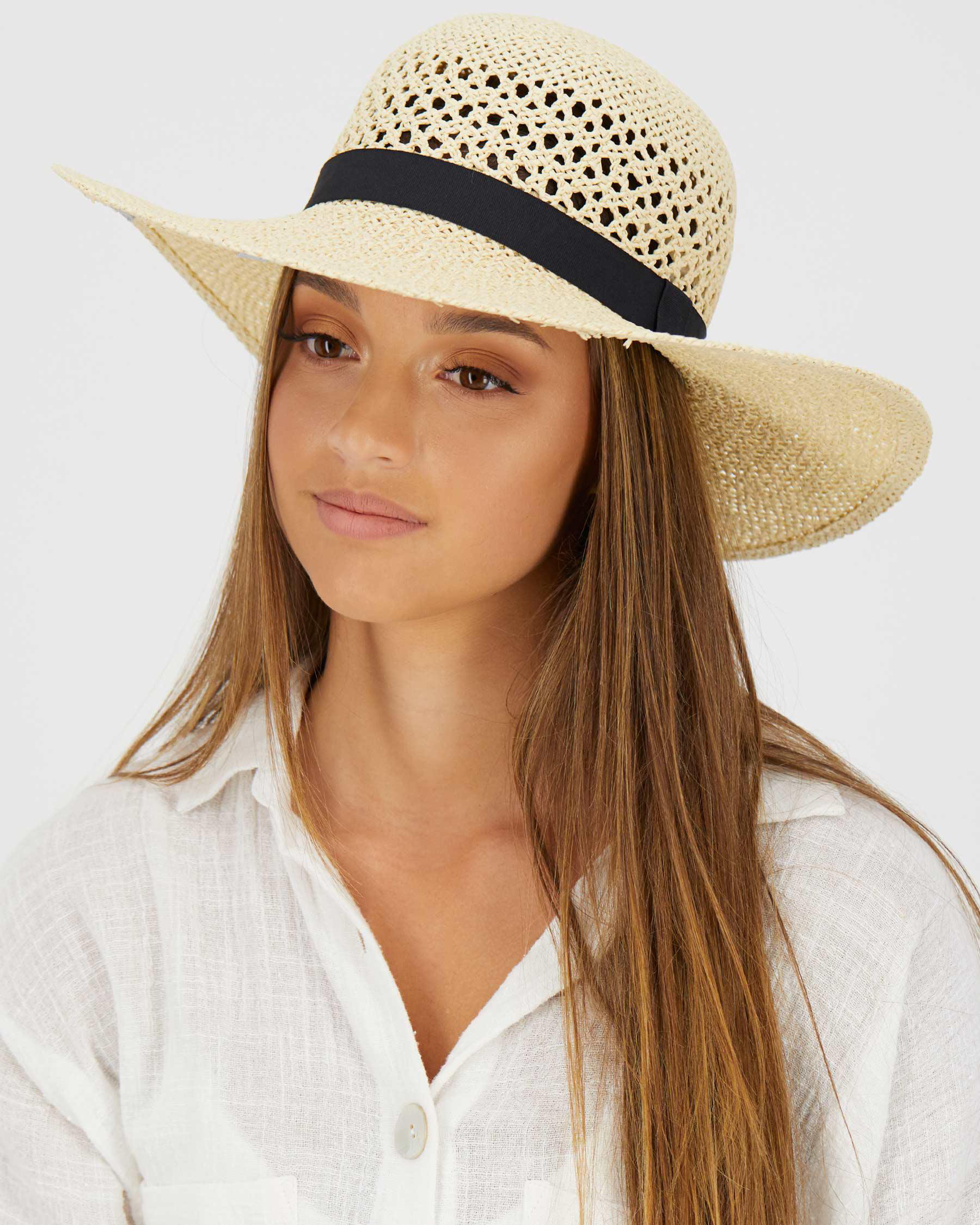 Mooloola Belize Floppy Hat In Beige - FREE* Shipping & Easy Returns ...