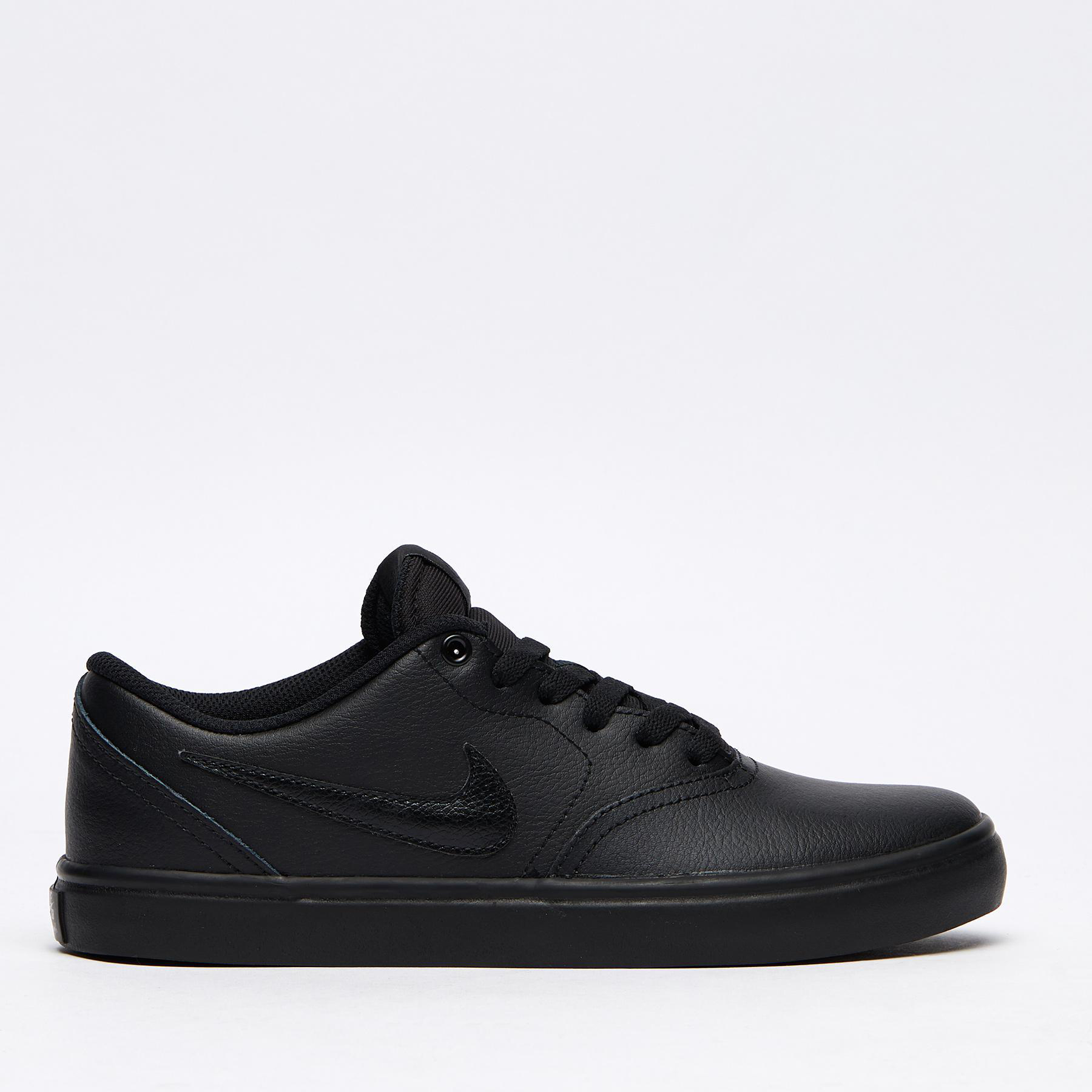 Shop Nike Womens Check Shoes In Black Leather - Fast Shipping & Easy ...
