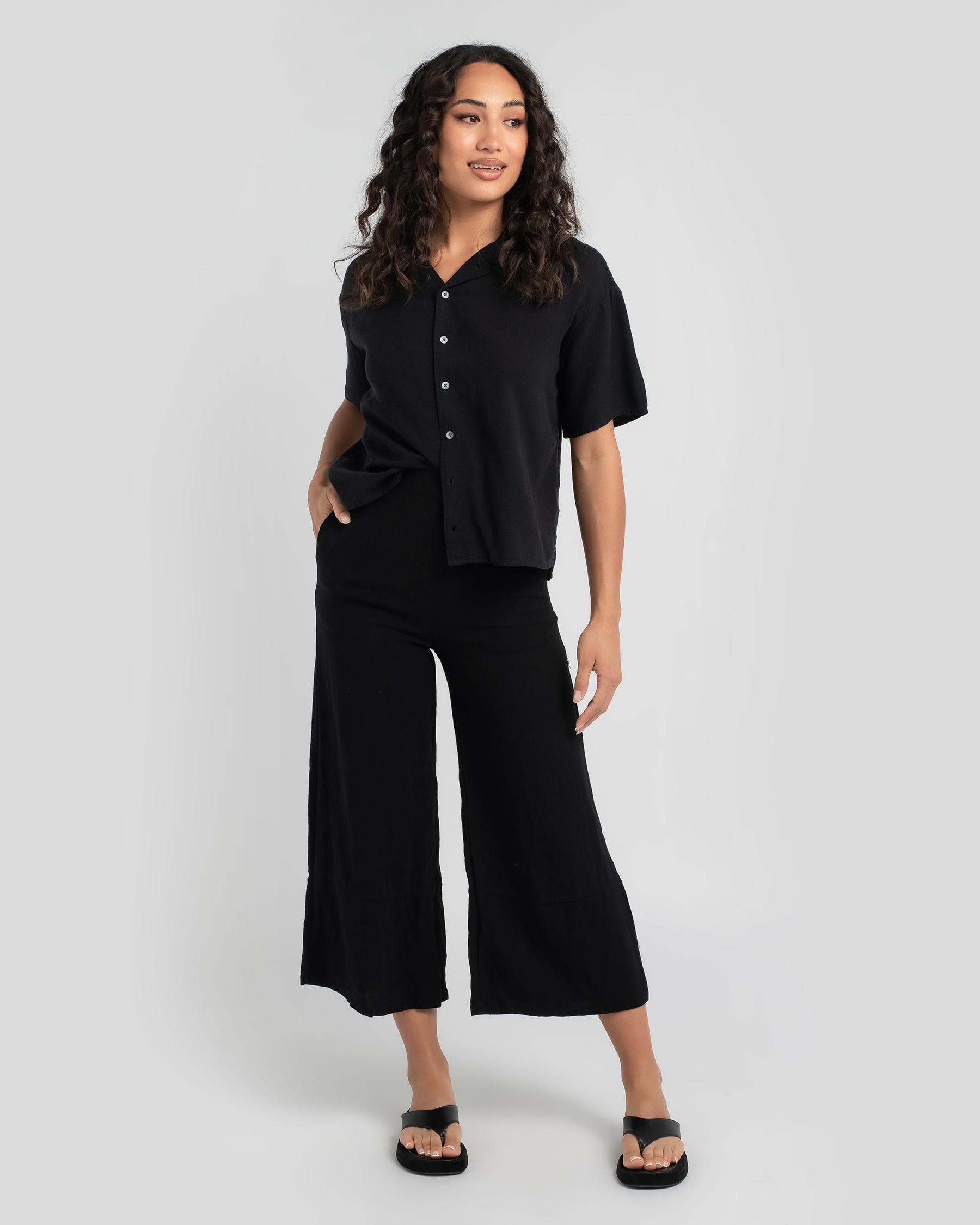 Shop Mooloola Gwen Pants In Black - Fast Shipping & Easy Returns - City ...