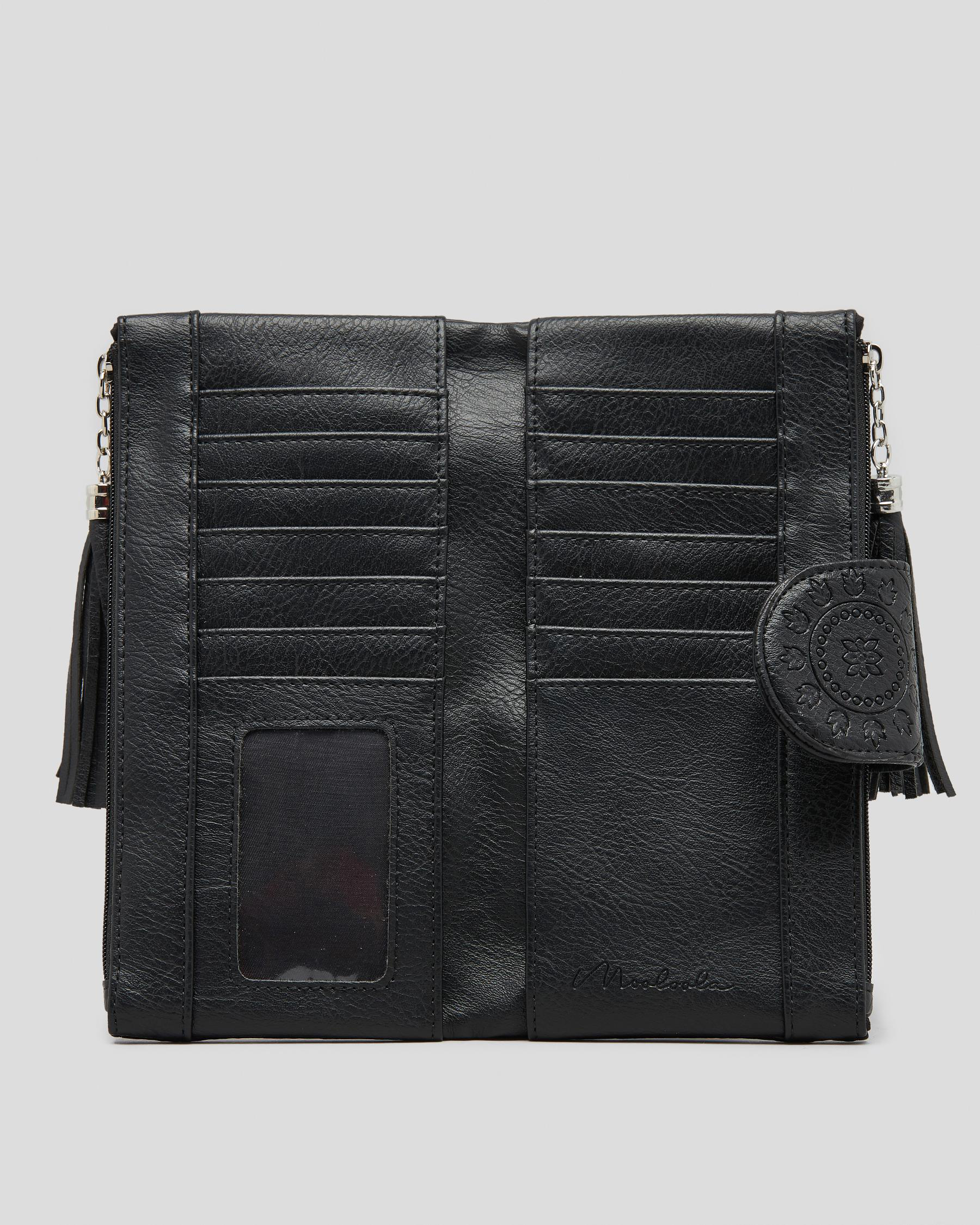 Shop Mooloola Emma Wallet In Black - Fast Shipping & Easy Returns ...