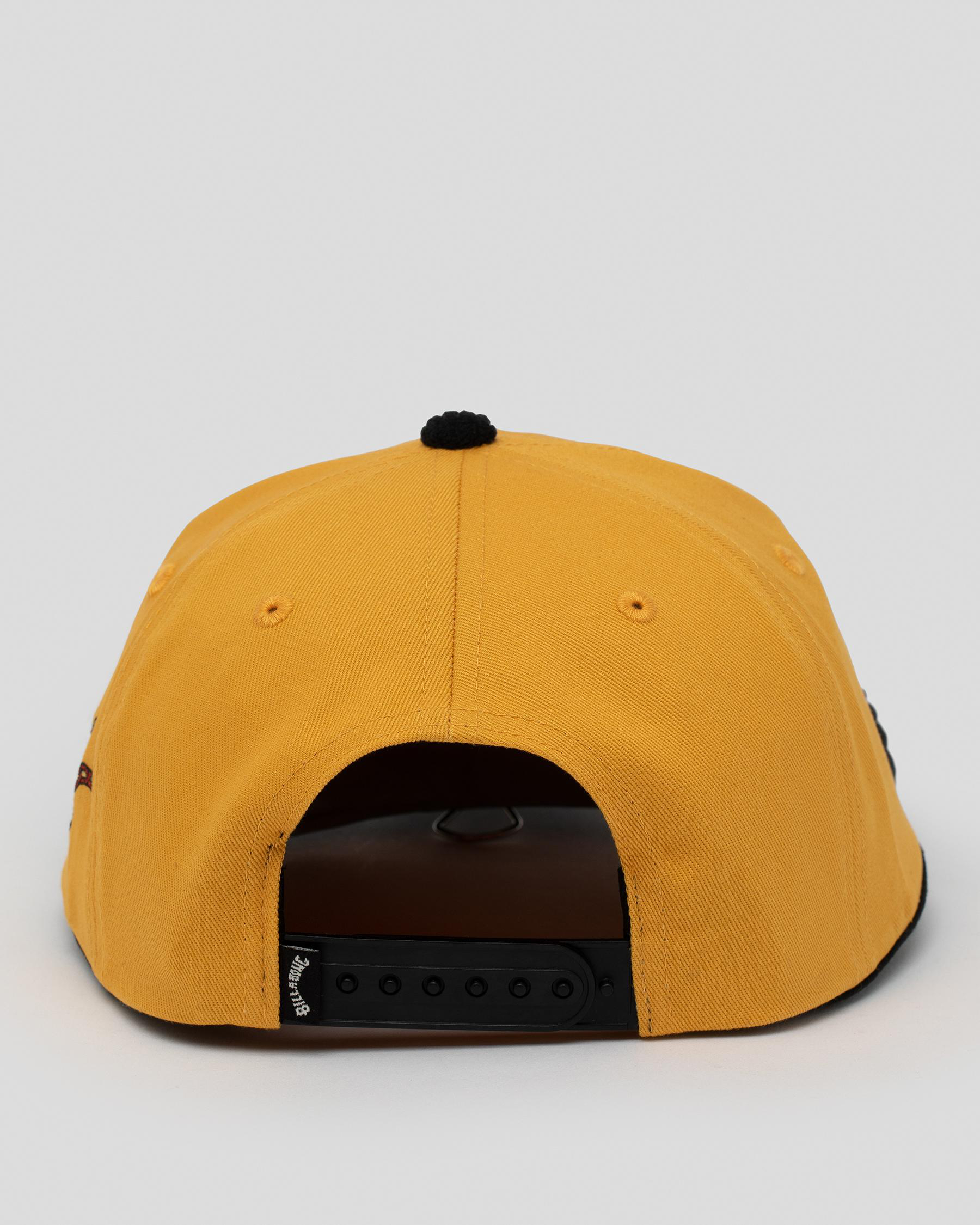 Shop Billabong Otis Goanna Snapback Cap In Honey Gold - Fast Shipping ...