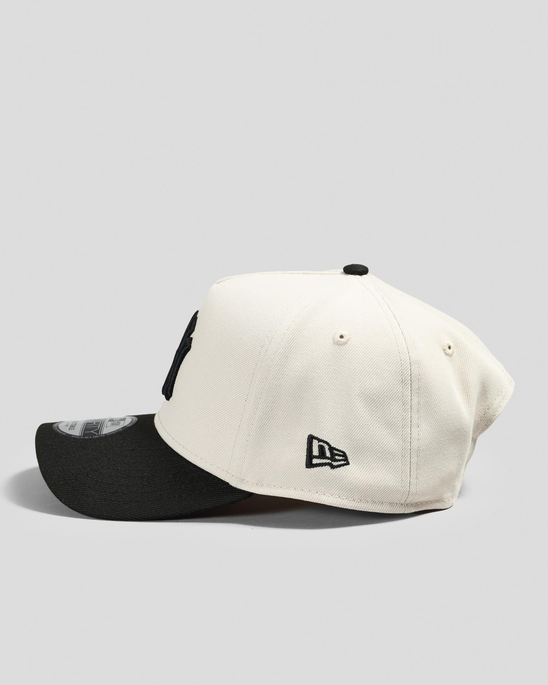 Shop New Era New York Yankees Repreve 9Forty A-Frame Cap In Stone/black ...