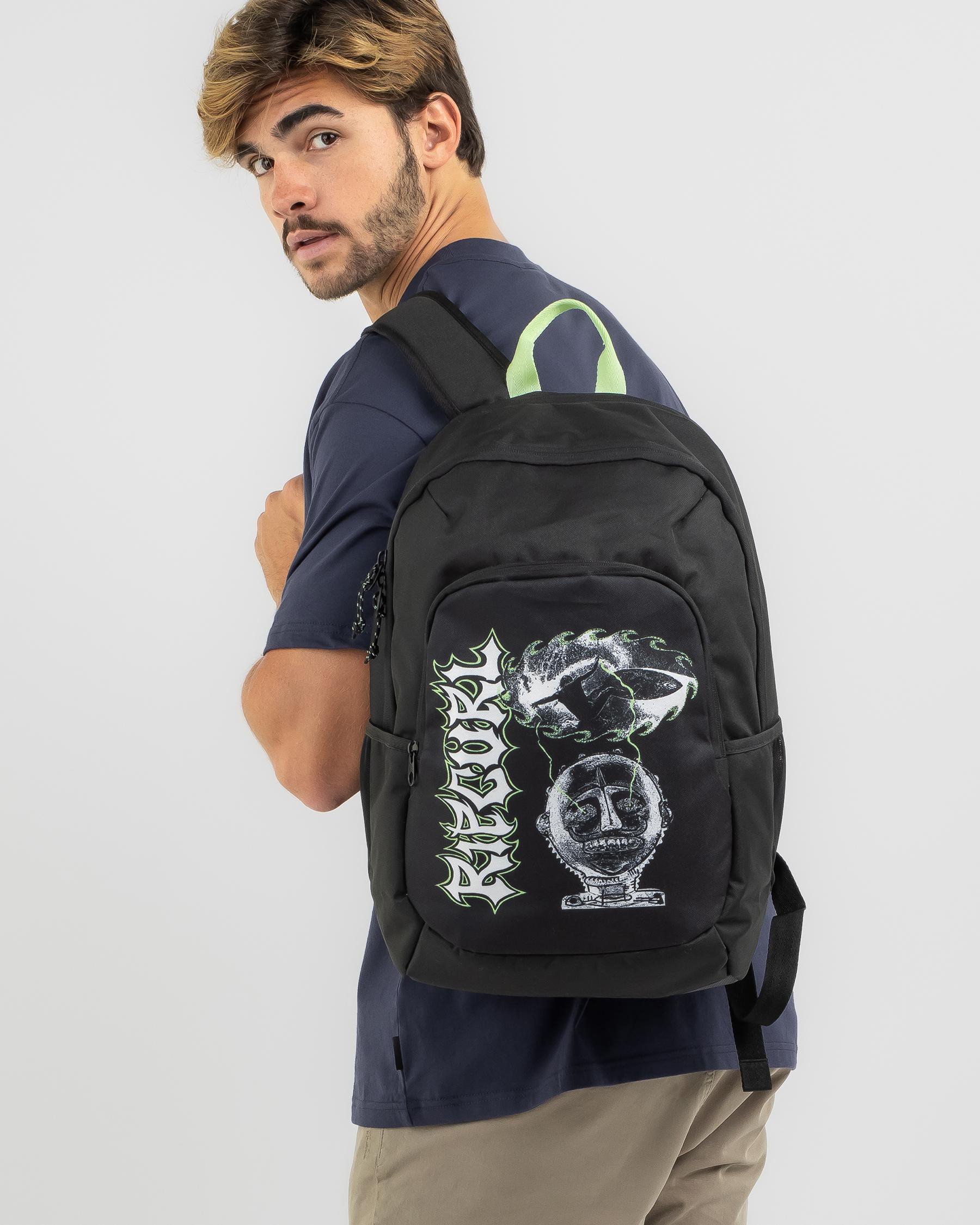 Shop Rip Curl Ozone 30L Savage Cuts Backpack In Black - Fast Shipping ...