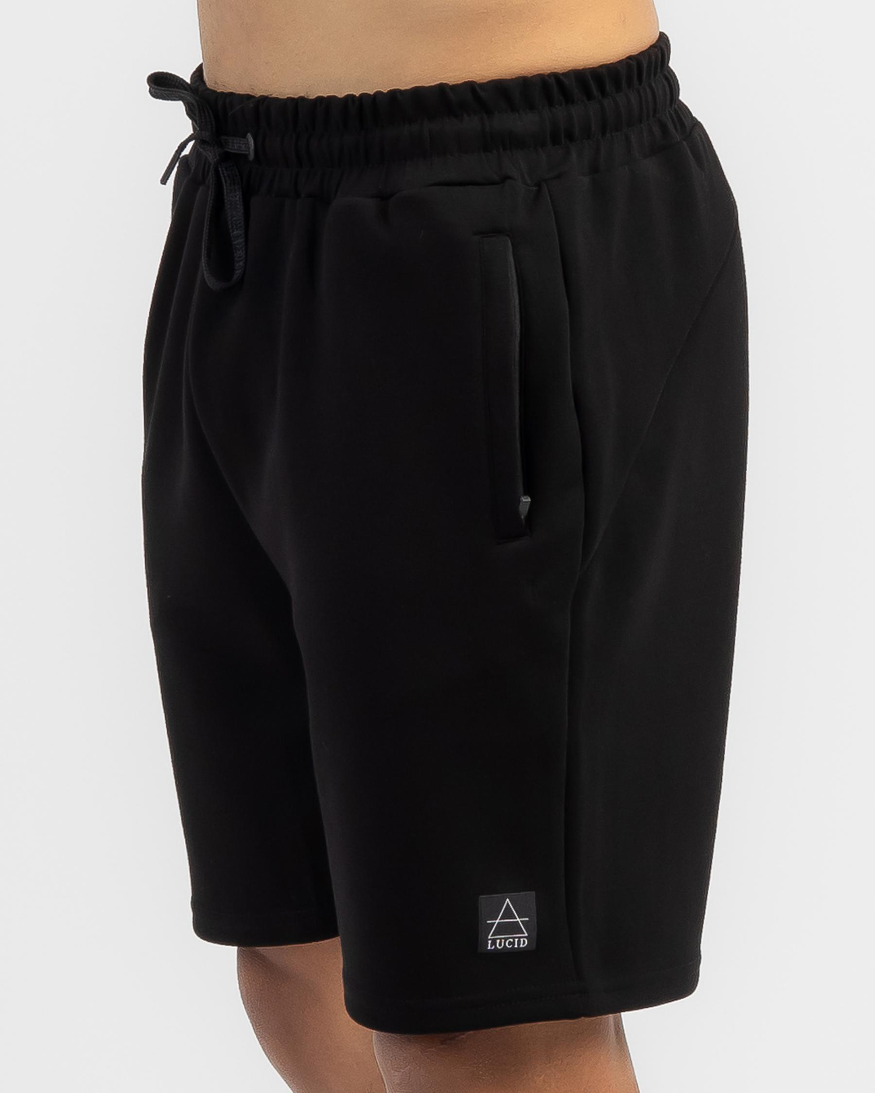 Shop Lucid Stacked House Shorts In Black - Fast Shipping & Easy Returns ...