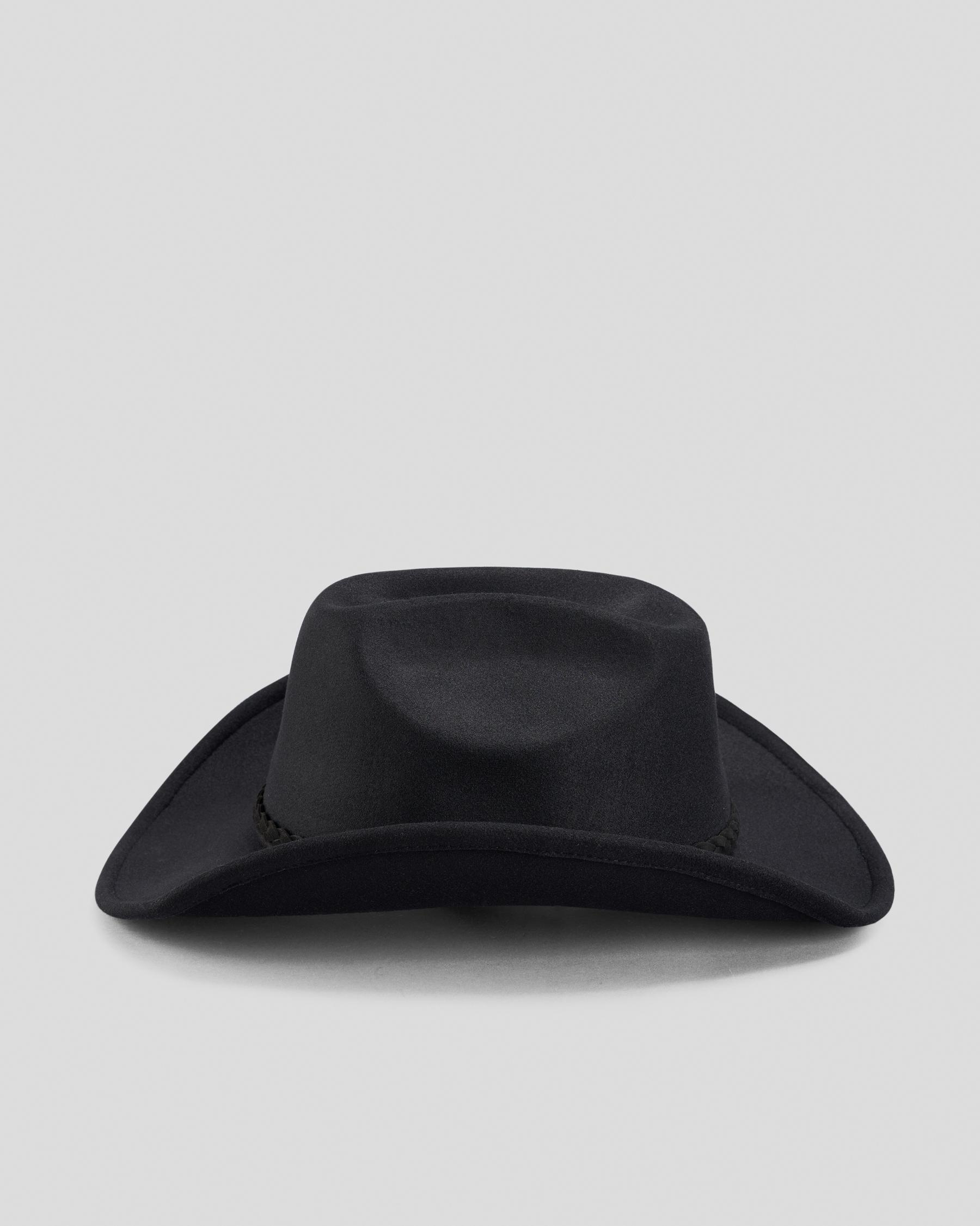 Shop Ava And Ever Bella Felt Hat In Black - Fast Shipping & Easy Returns - City Beach Australia